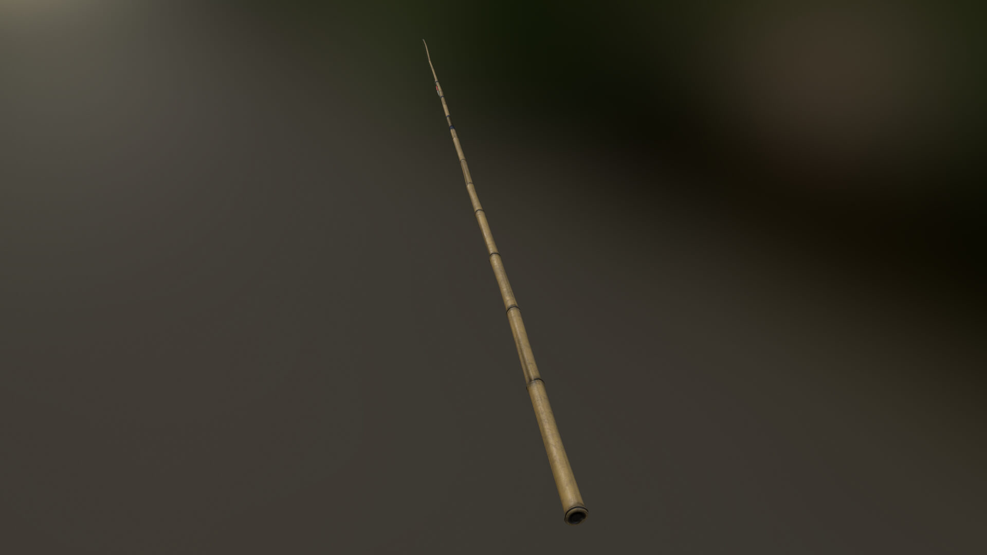 Bamboo Fishing Rod - 3D Model by Grishmanovskij Anton