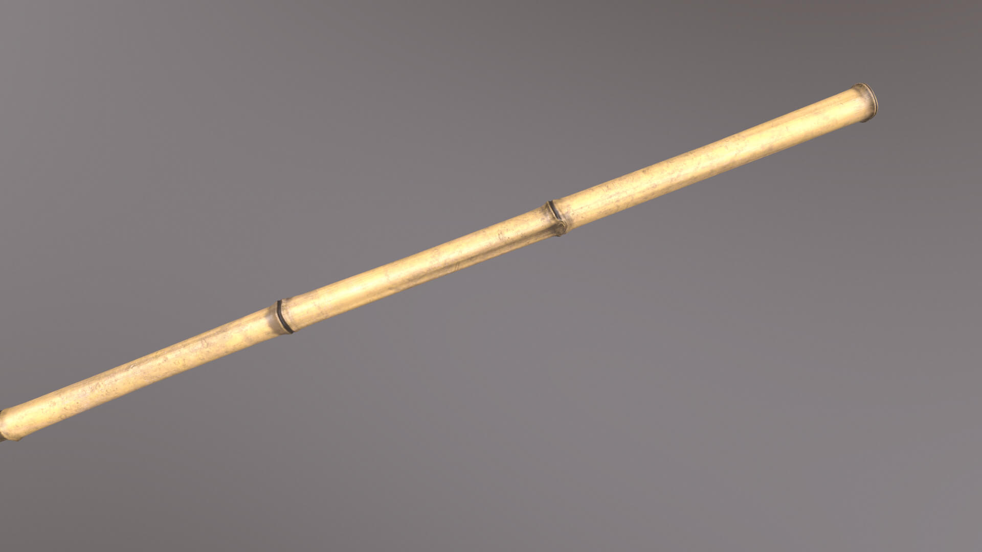 Bamboo Fishing Rod - 3D Model by Grishmanovskij Anton