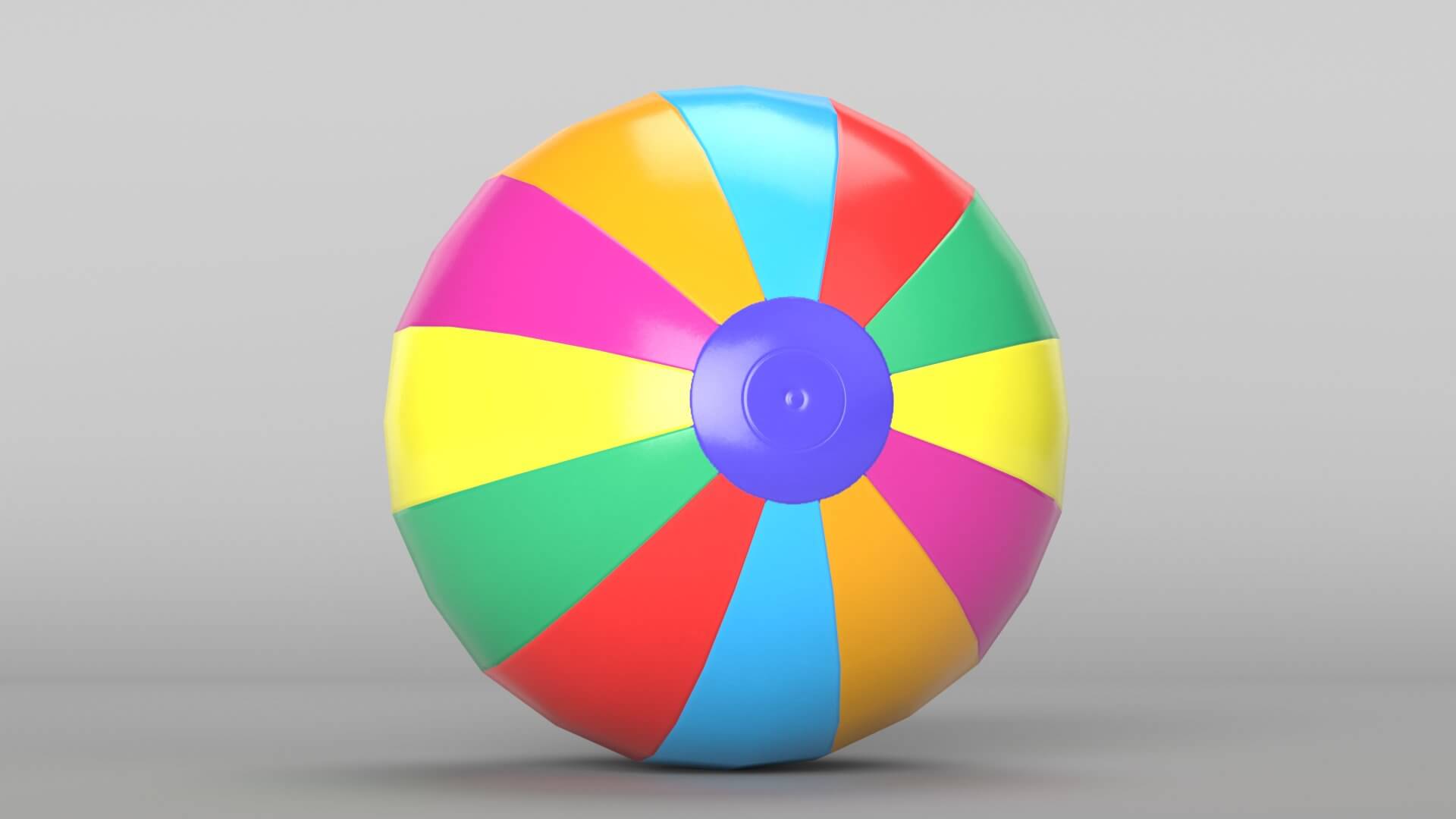 Beach Ball - 3D Model by Grishmanovskij Anton