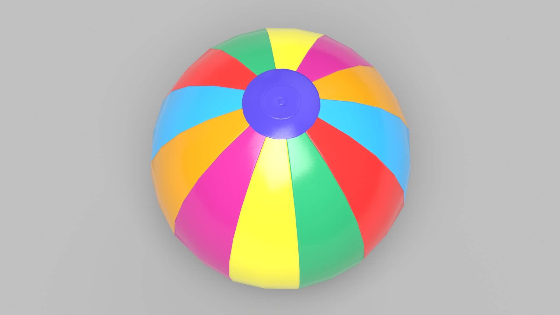 Beach Ball - 3D Model by Grishmanovskij Anton