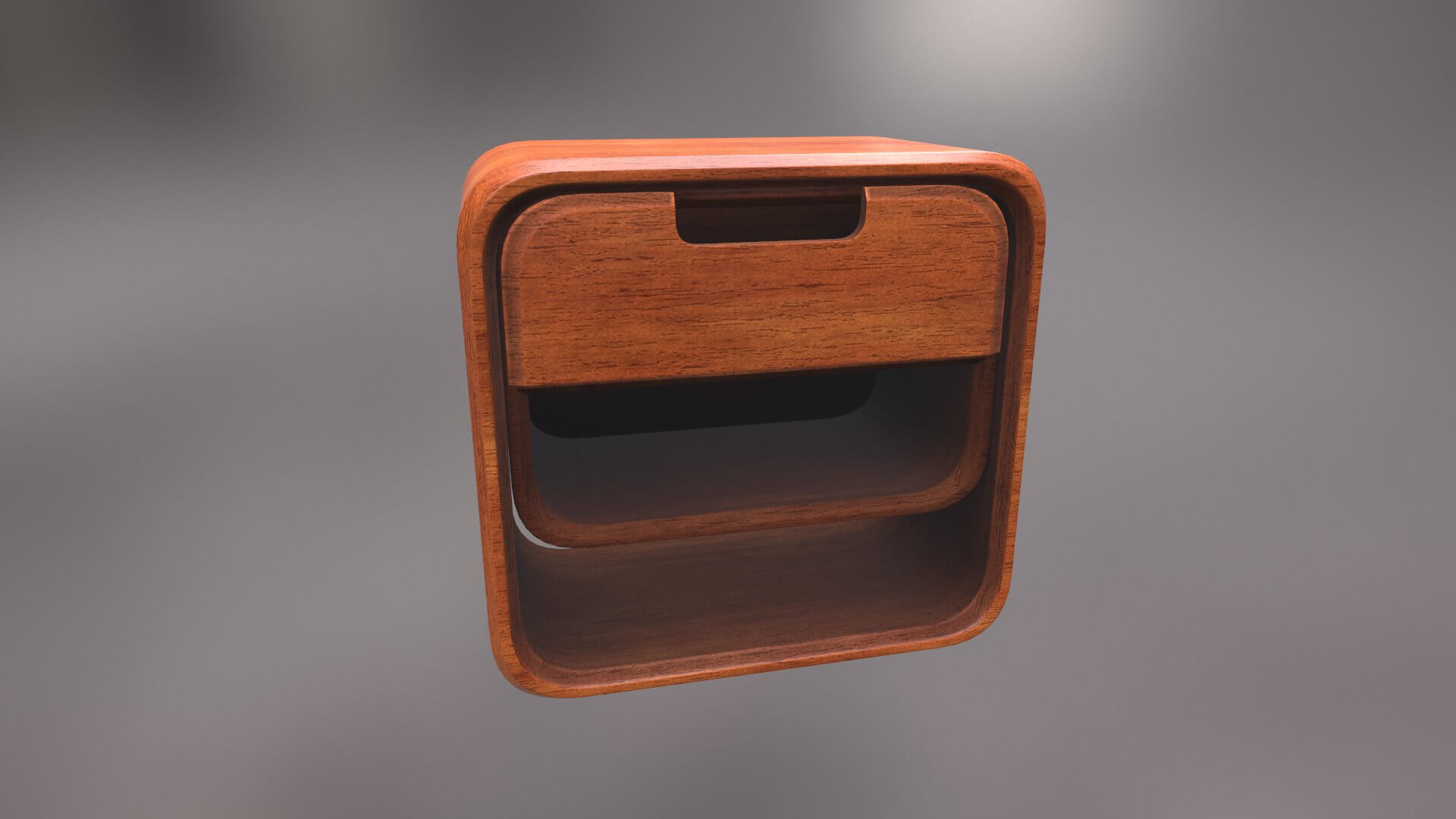 Bedside Table - 3D Model by Grishmanovskij Anton