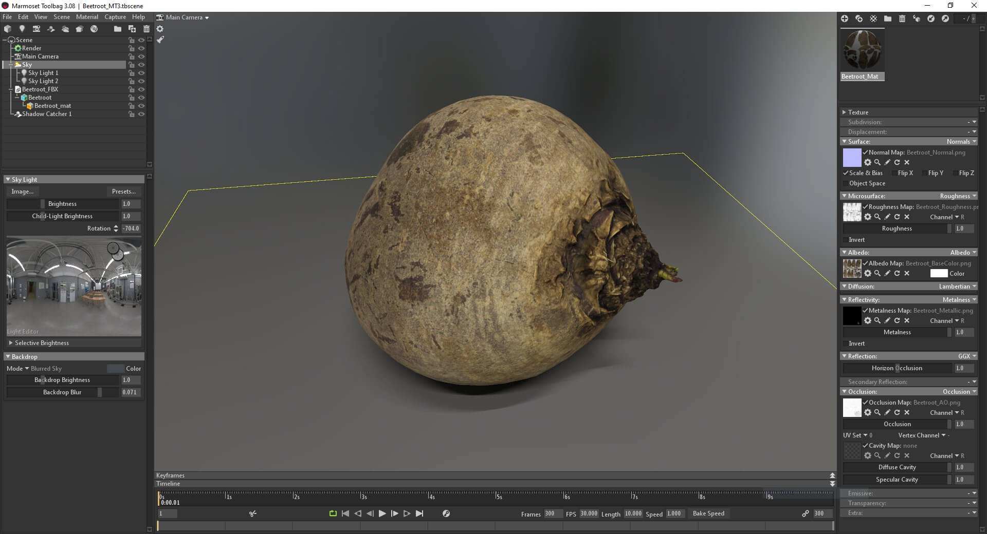 Beetroot - 3D Model by Grishmanovskij Anton