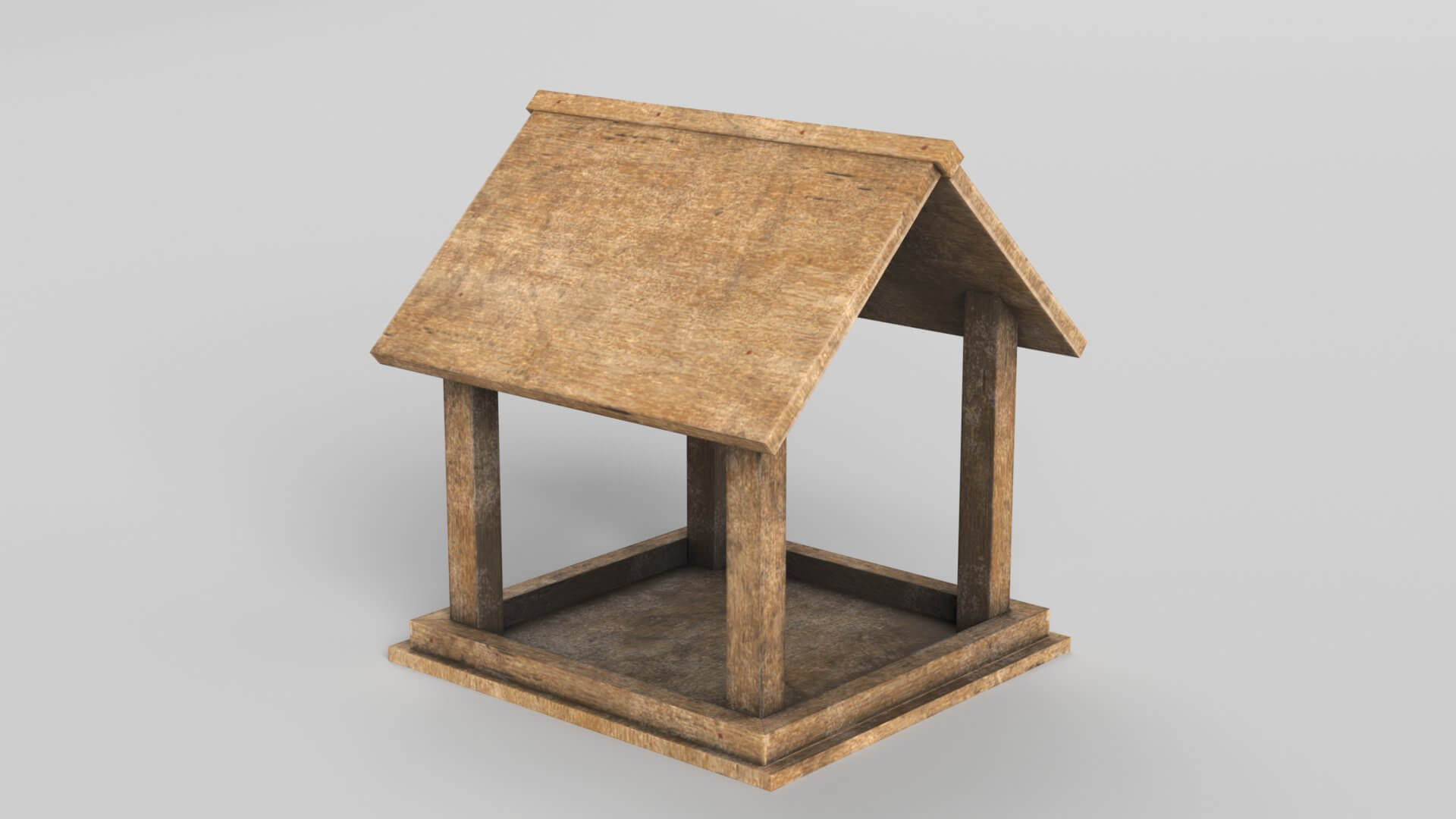 Bird Feeder - 3D Model by Grishmanovskij Anton