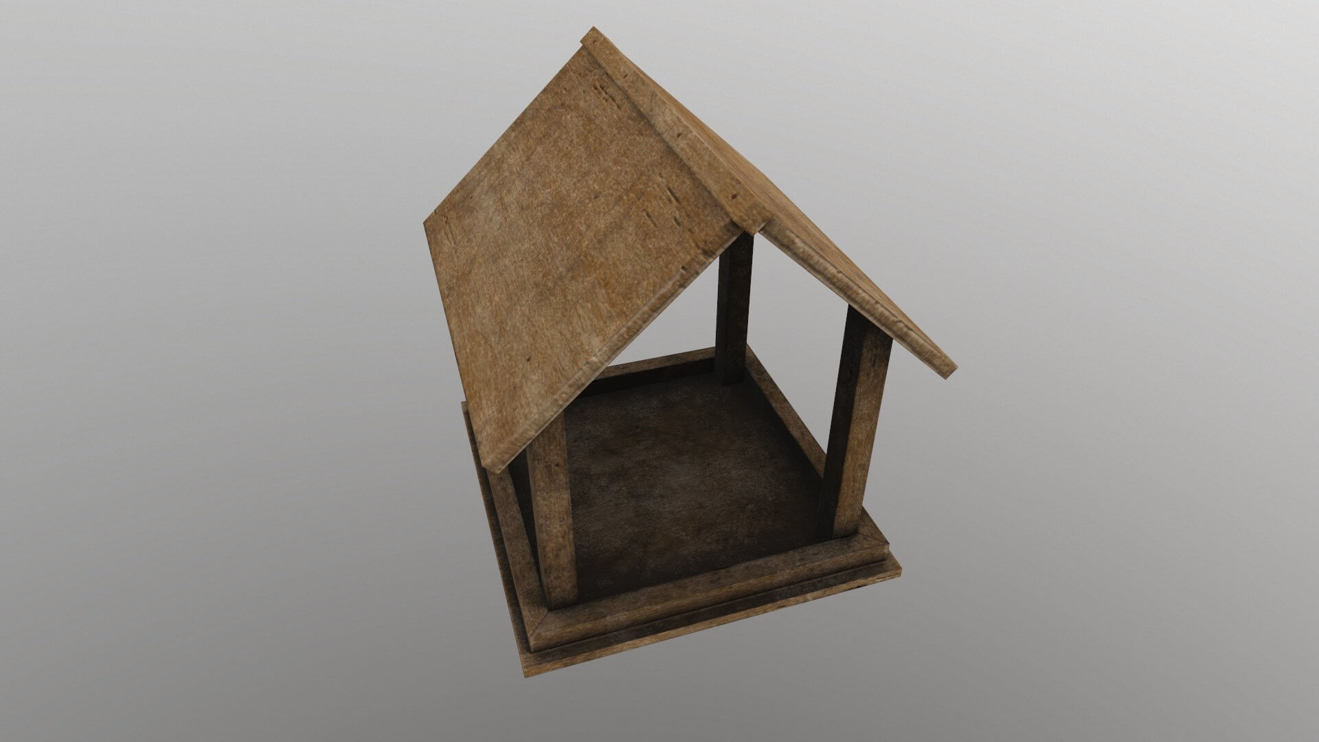 Bird Feeder - 3D Model by Grishmanovskij Anton