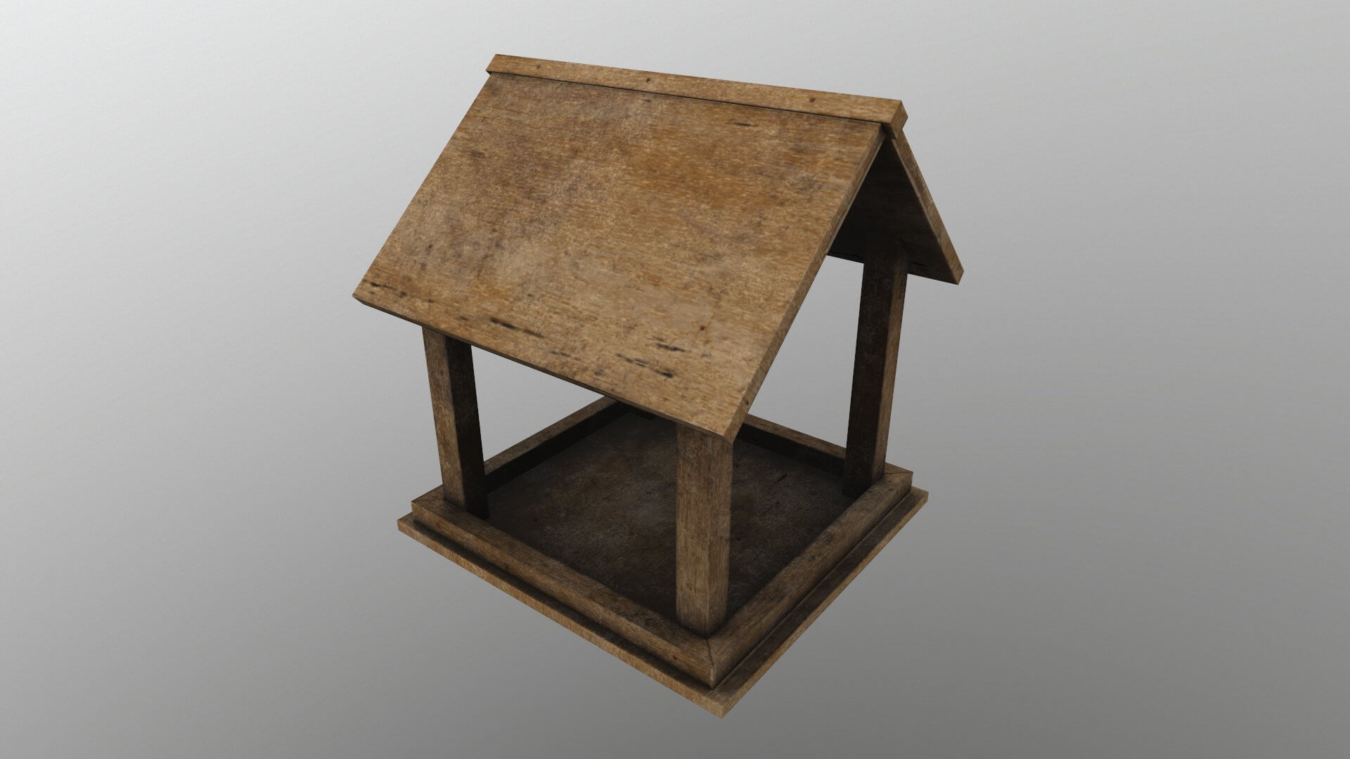 Bird Feeder - 3D Model by Grishmanovskij Anton