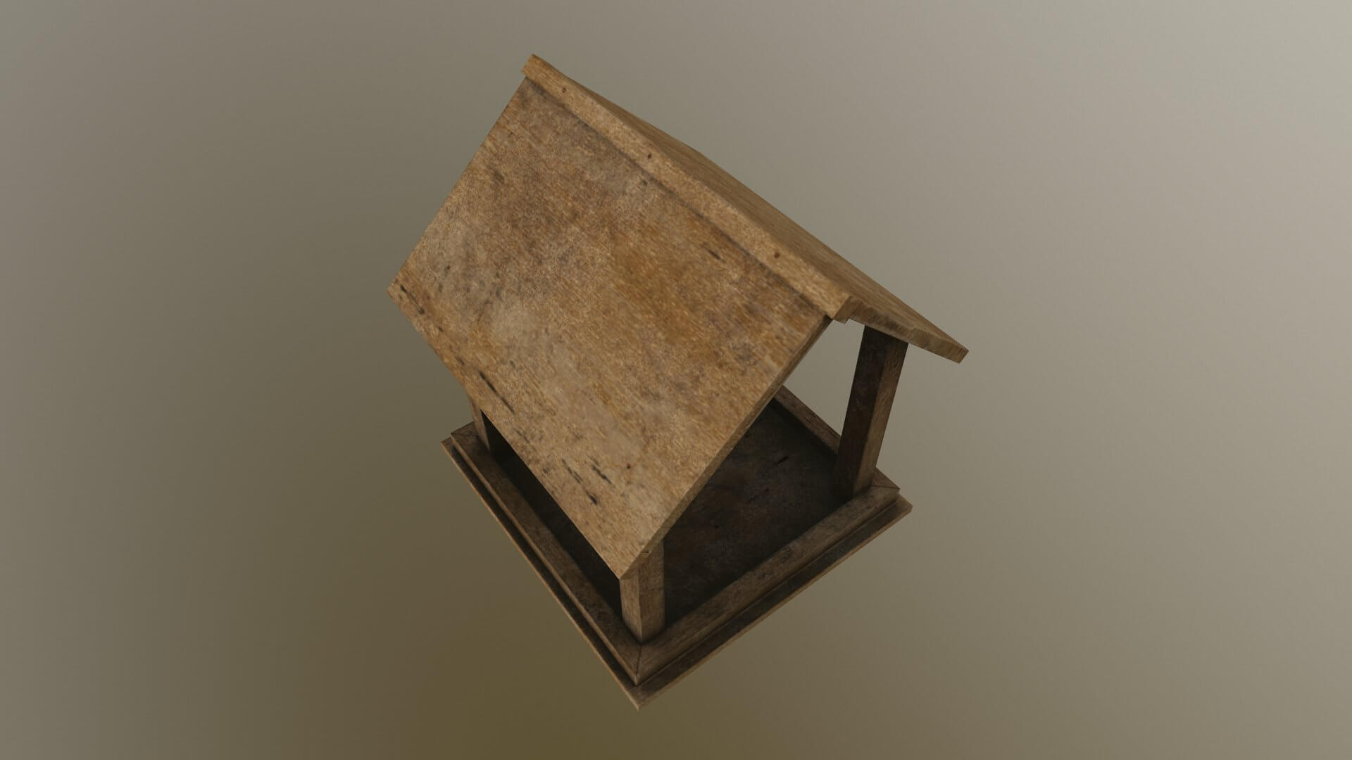 Bird Feeder - 3D Model by Grishmanovskij Anton