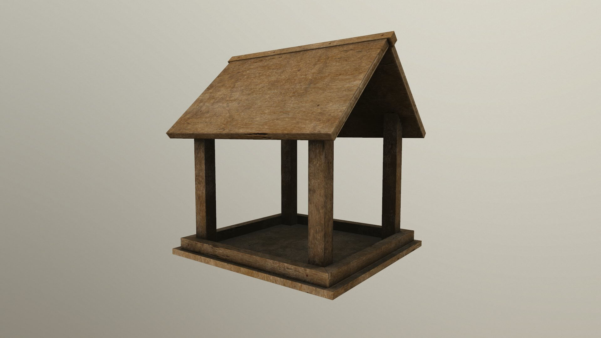 Bird Feeder - 3D Model by Grishmanovskij Anton
