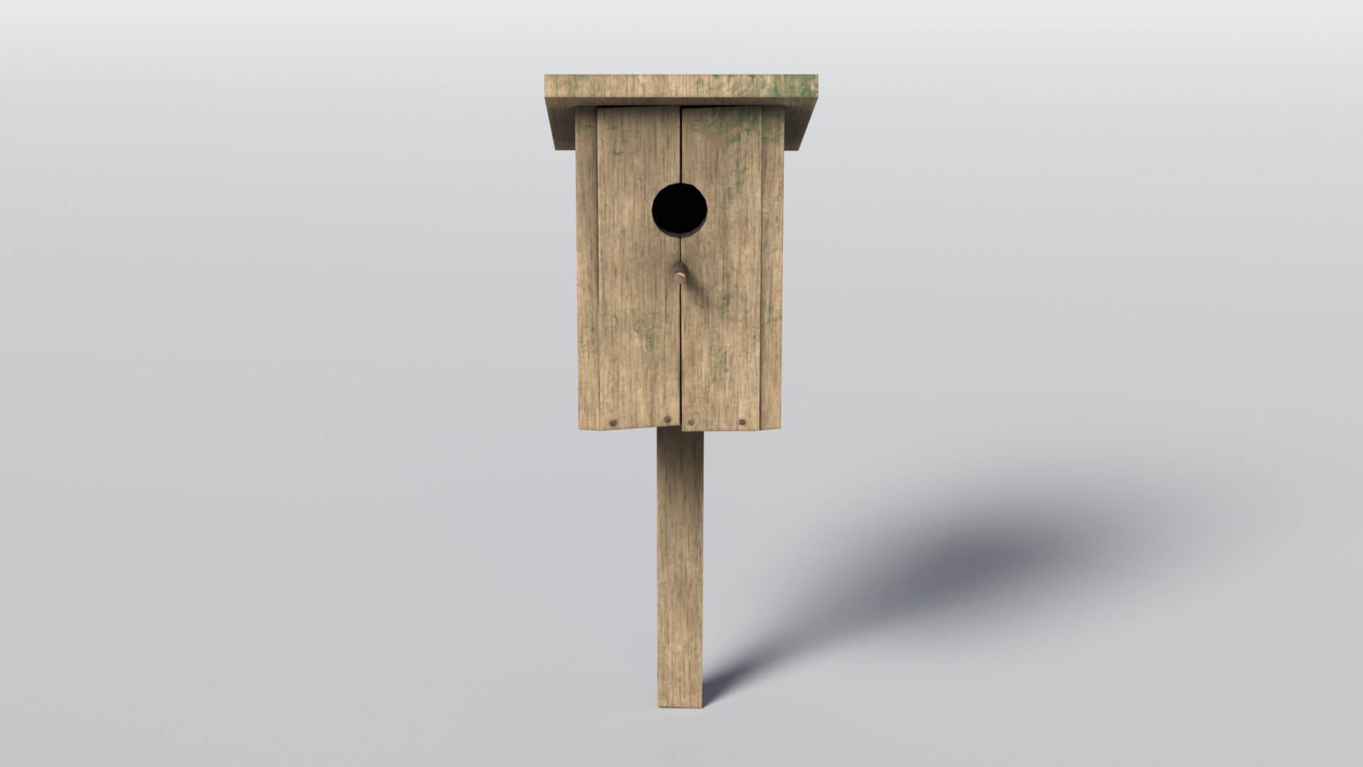 Birdhouse - 3D Model by Grishmanovskij Anton