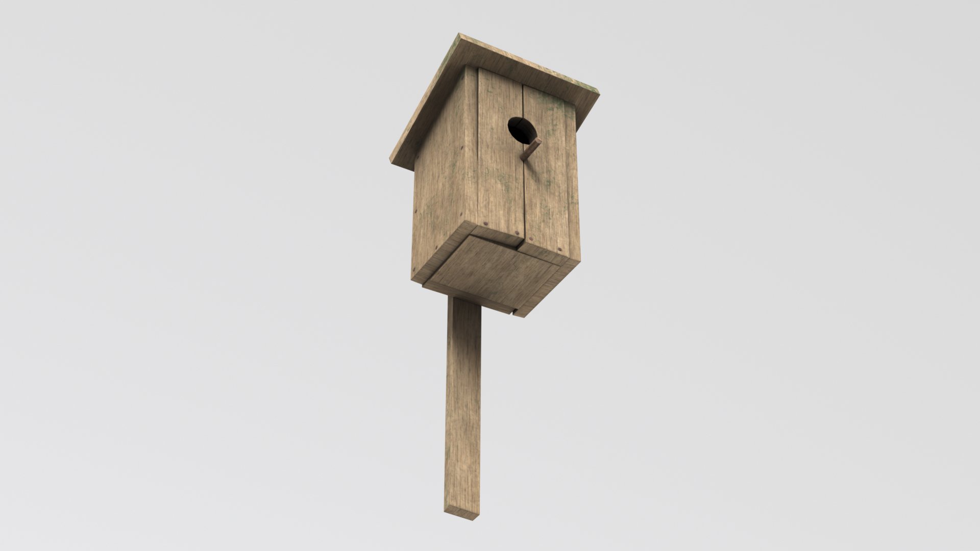 Birdhouse - 3D Model by Grishmanovskij Anton