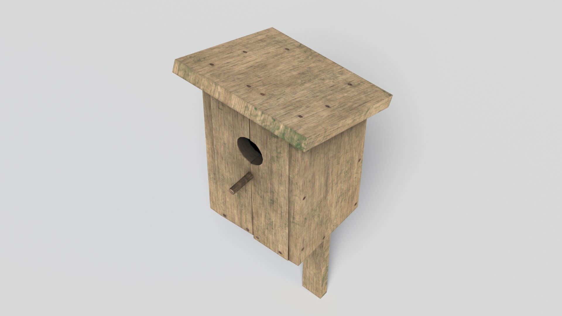 Birdhouse - 3D Model by Grishmanovskij Anton
