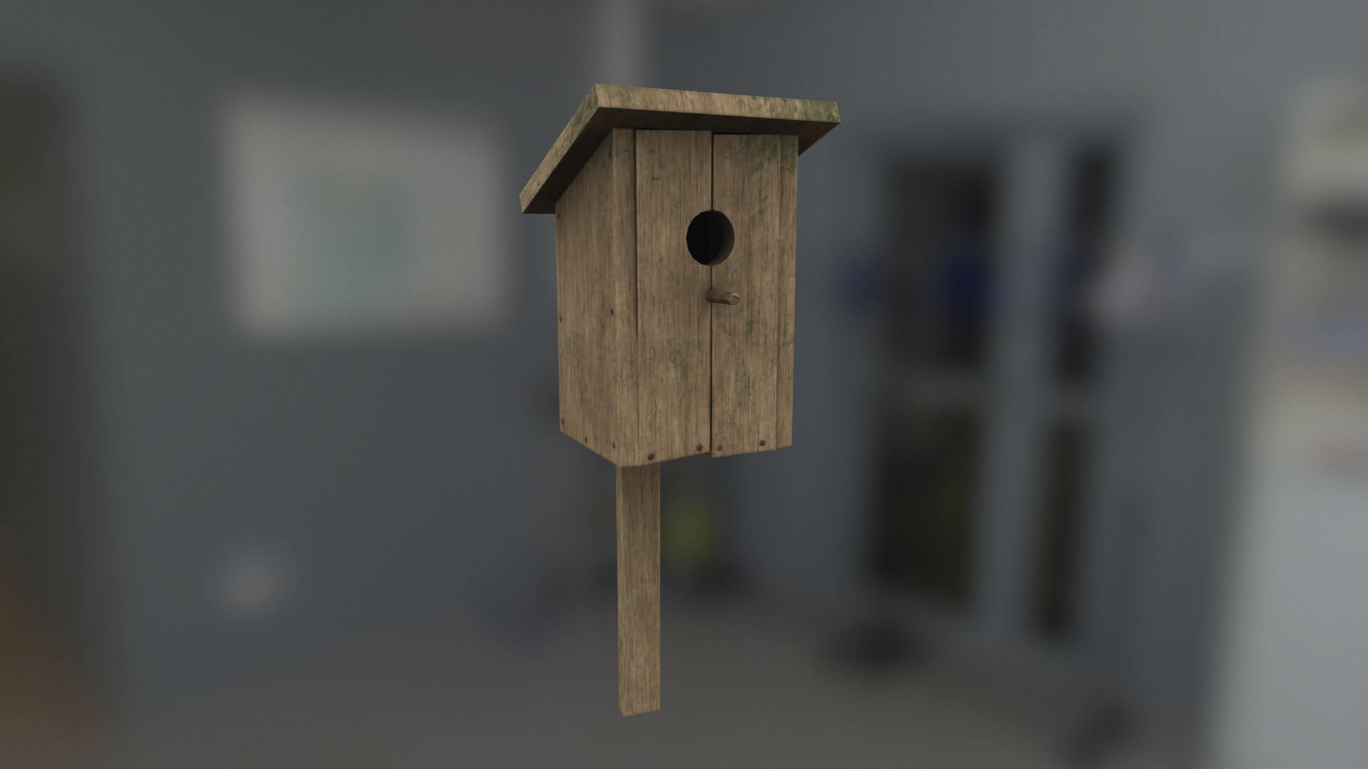 Birdhouse - 3D Model by Grishmanovskij Anton