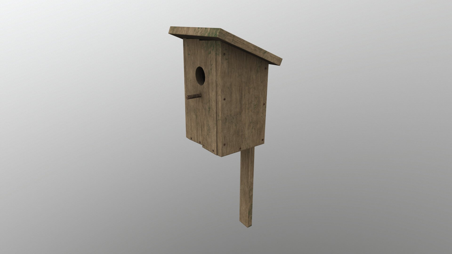Birdhouse - 3D Model by Grishmanovskij Anton