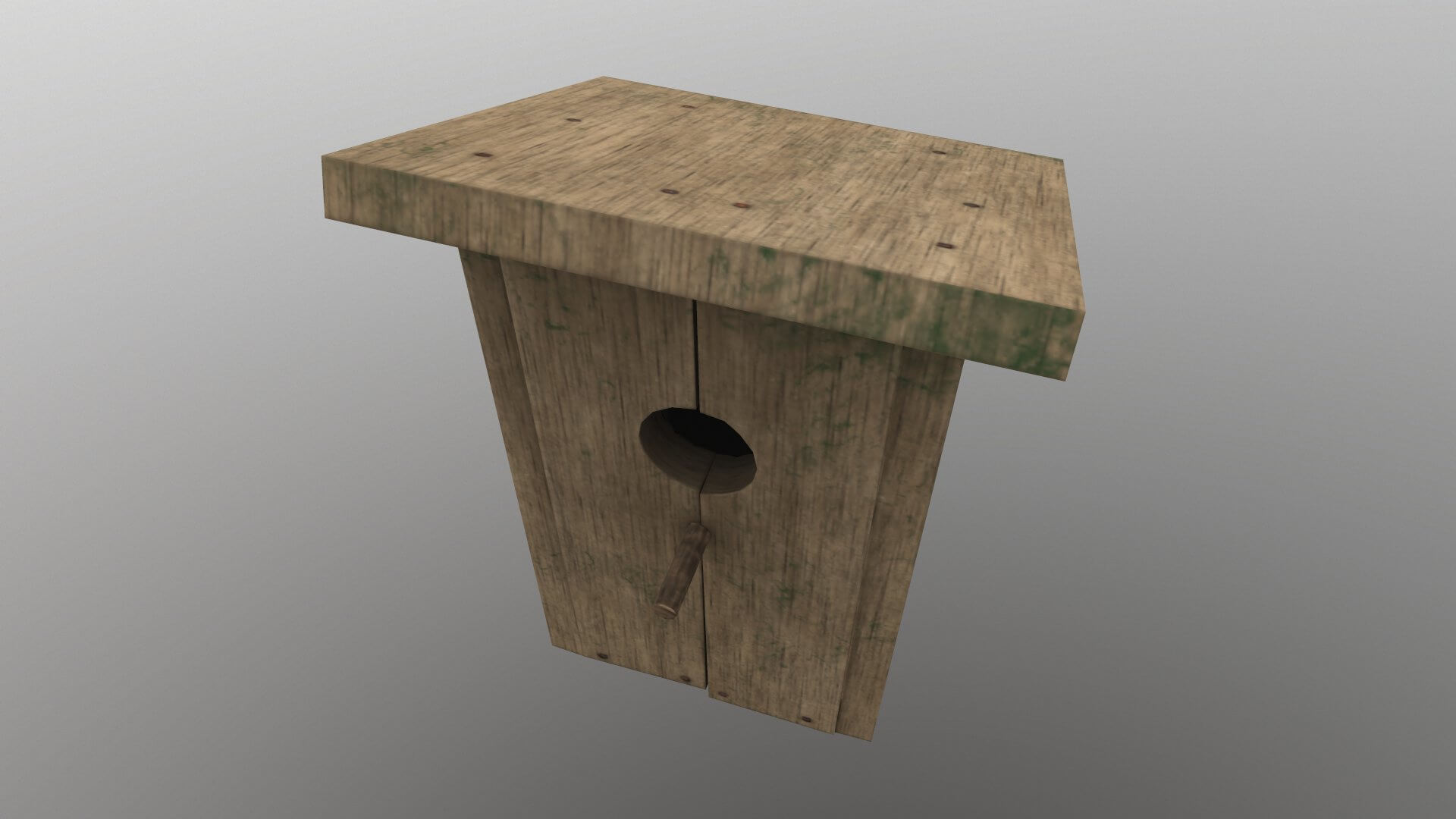 Birdhouse - 3D Model by Grishmanovskij Anton
