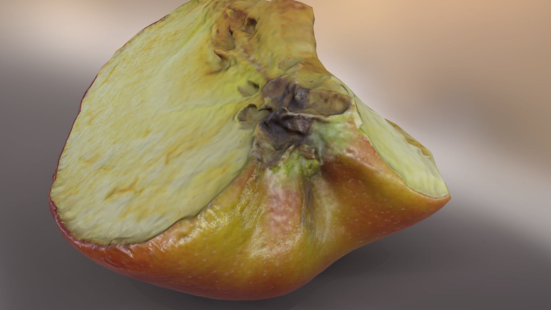 Bitten Apple - 3D Model by Grishmanovskij Anton