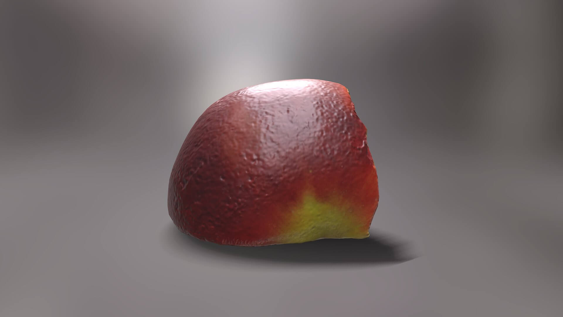 Bitten Apple - 3D Model by Grishmanovskij Anton