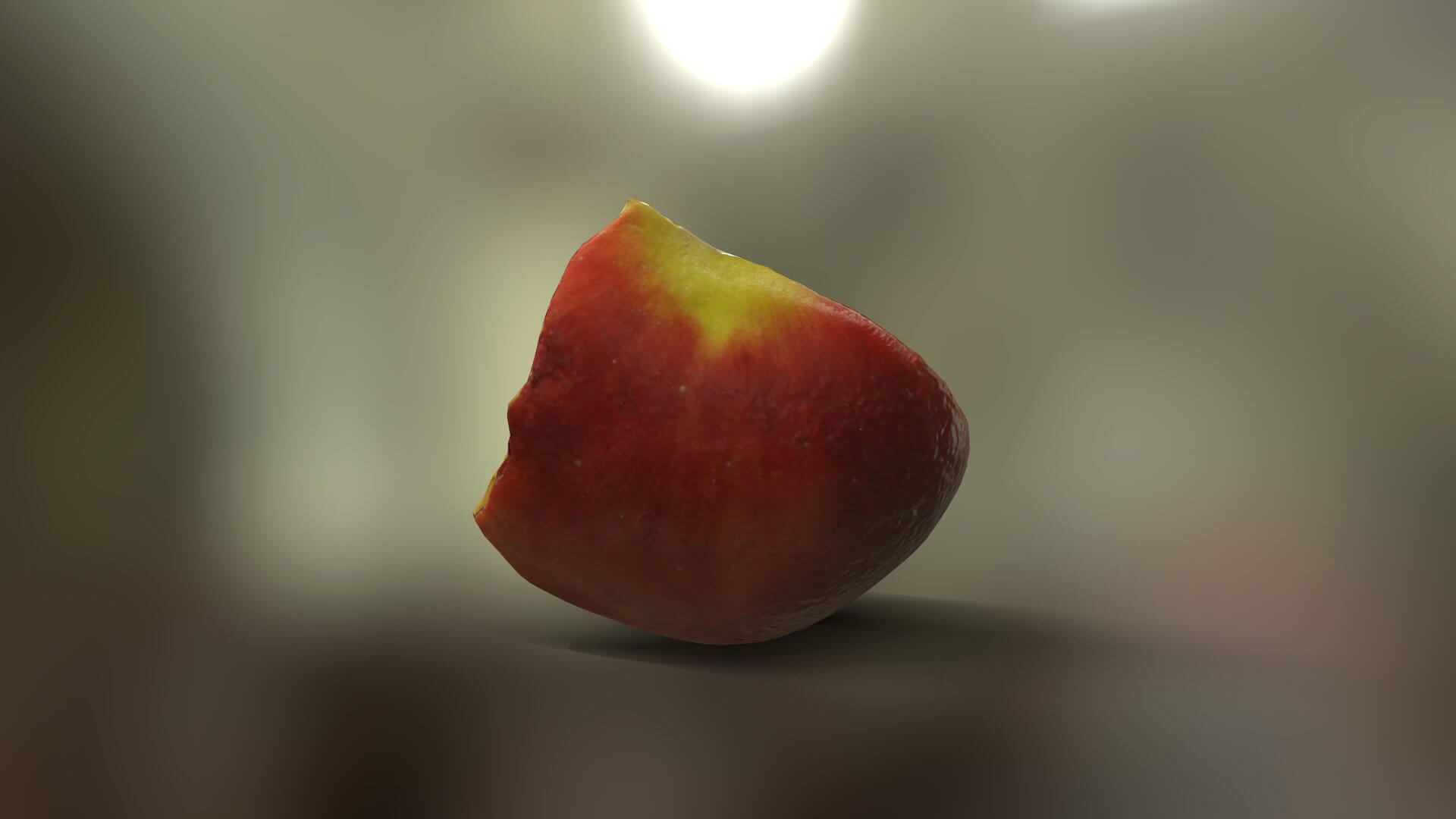 Bitten Apple - 3D Model by Grishmanovskij Anton
