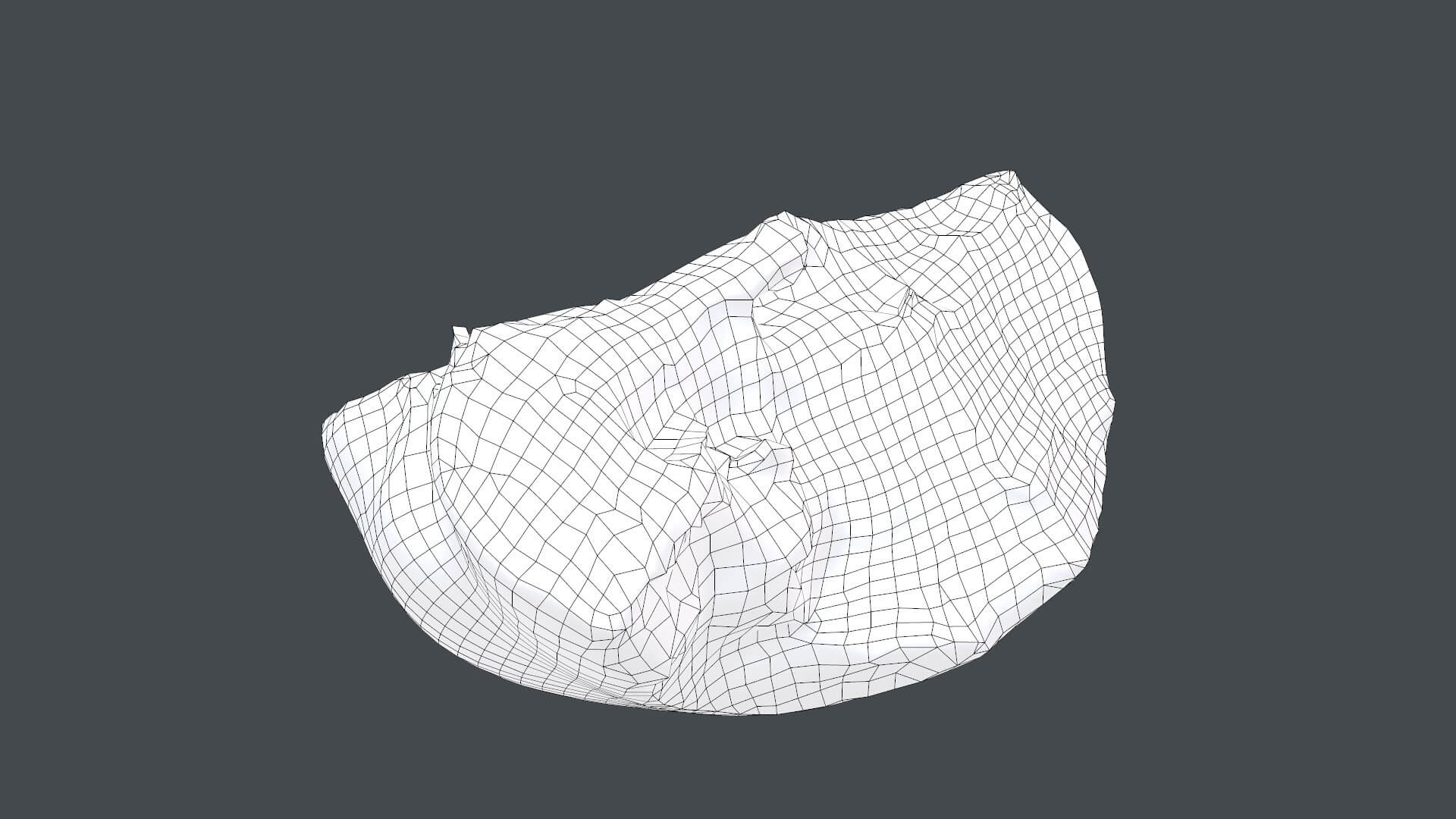 Bitten Apple - 3D Model by Grishmanovskij Anton