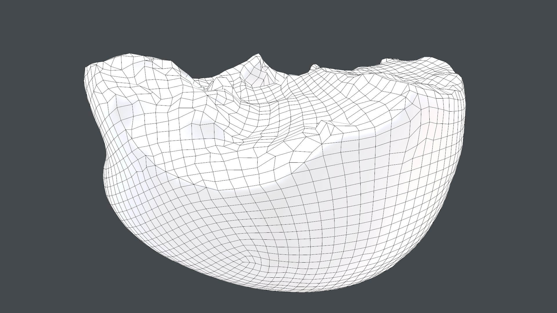 Bitten Apple - 3D Model by Grishmanovskij Anton