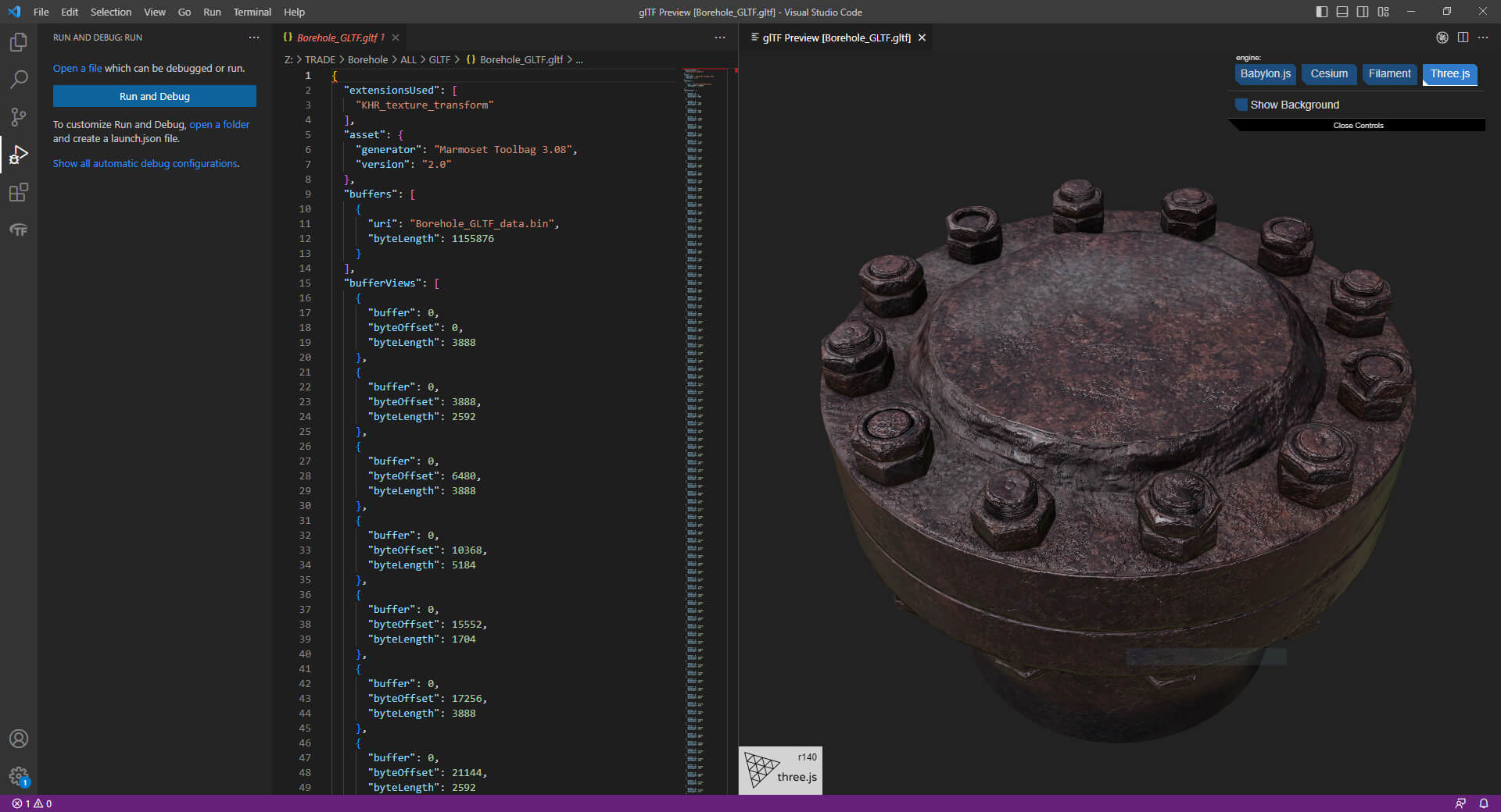 Closed Borehole - 3D Model by Grishmanovskij Anton