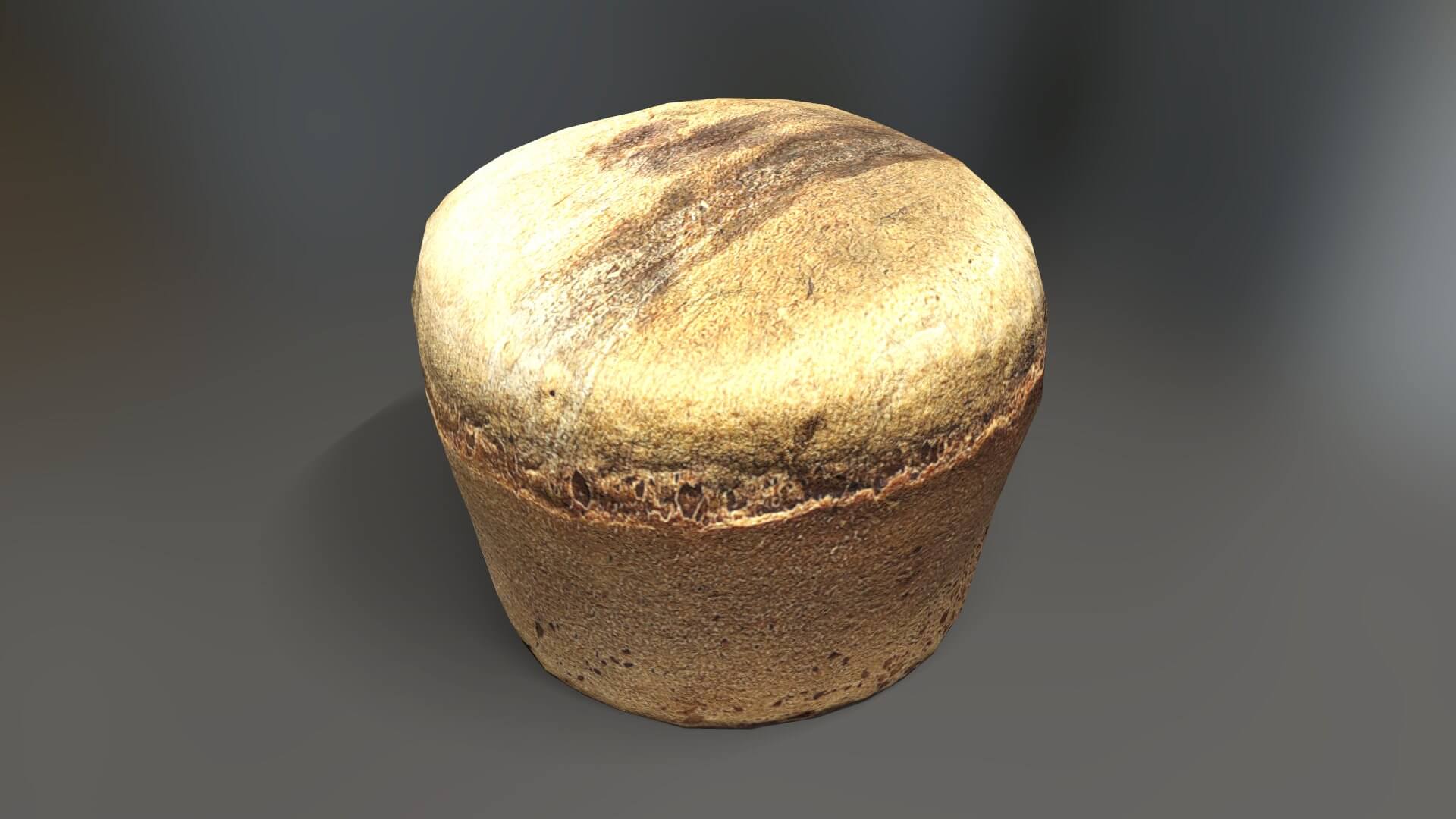 Bread - 3D Model by Grishmanovskij Anton