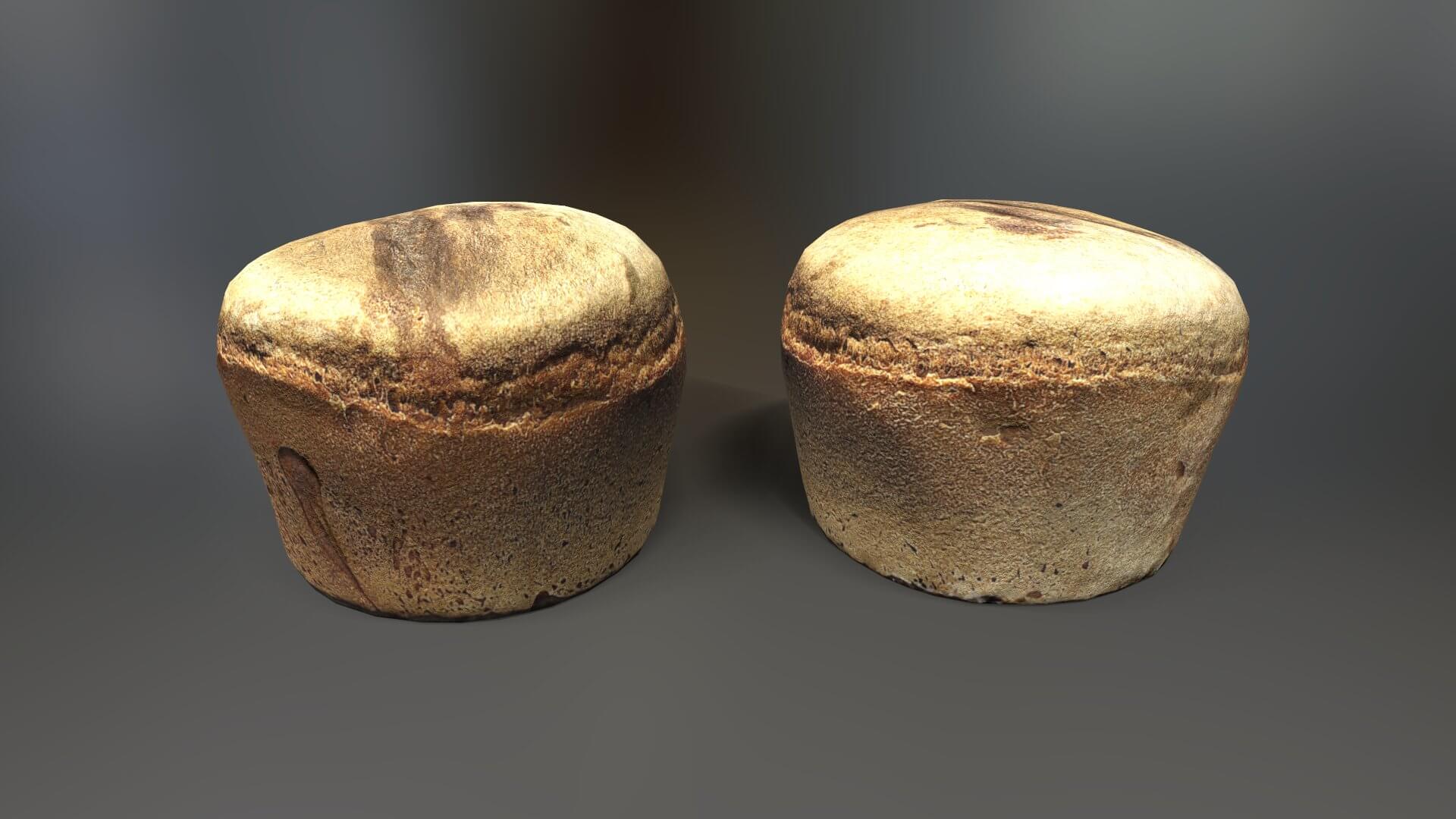 Bread - 3D Model by Grishmanovskij Anton