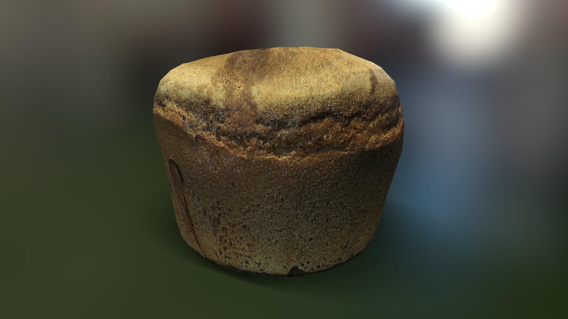 Bread - 3D Model by Grishmanovskij Anton