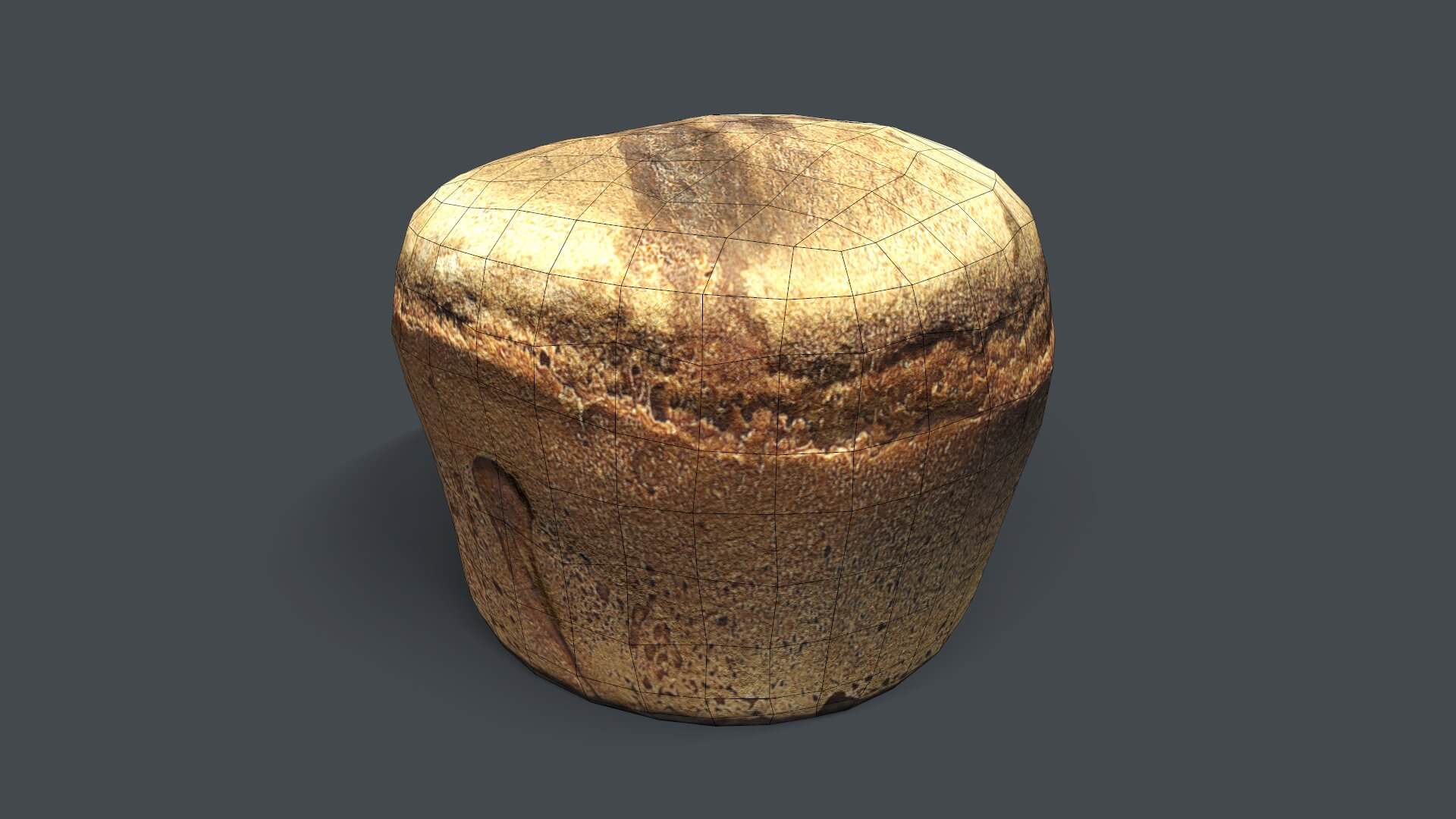 Bread - 3D Model by Grishmanovskij Anton