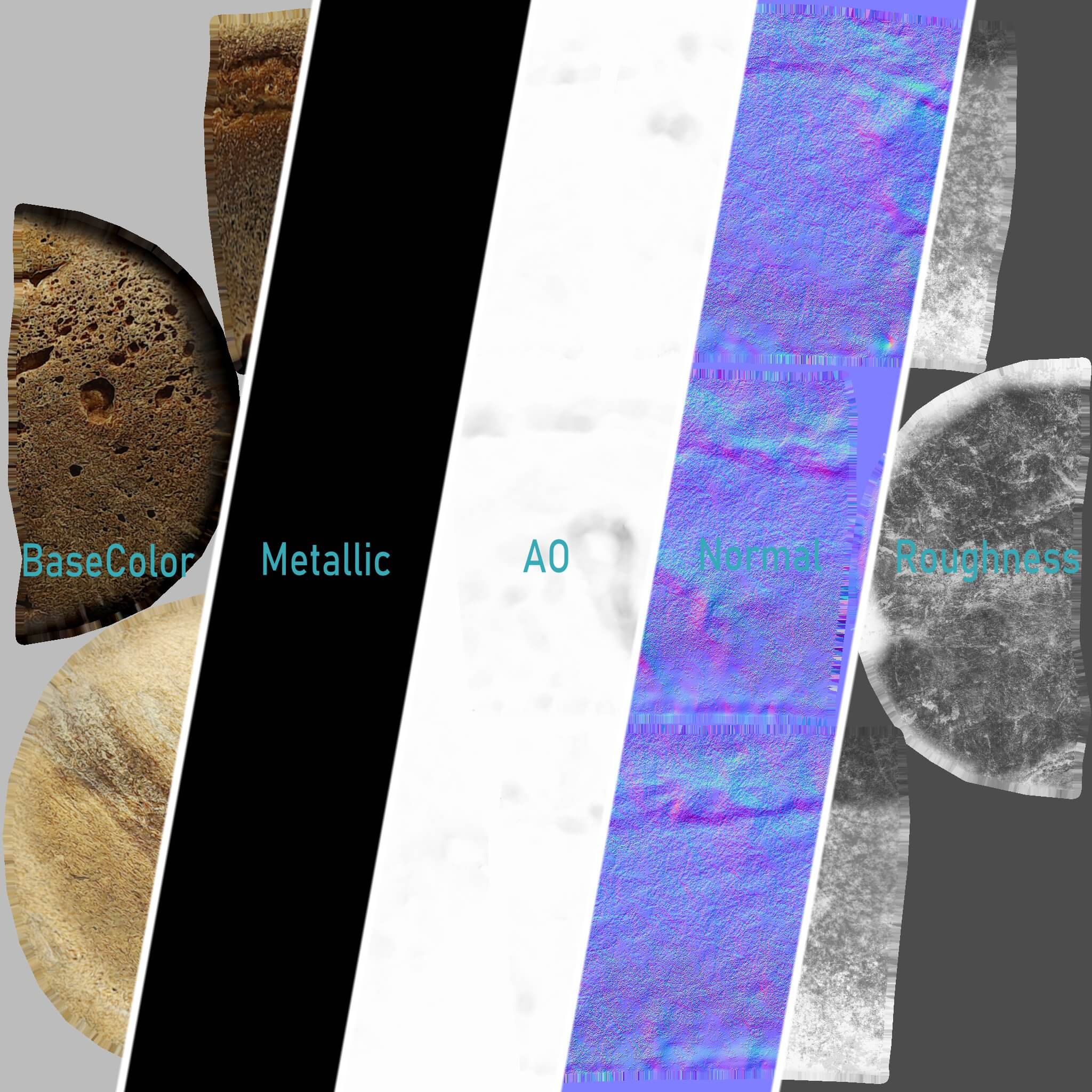 Bread - 3D Model by Grishmanovskij Anton