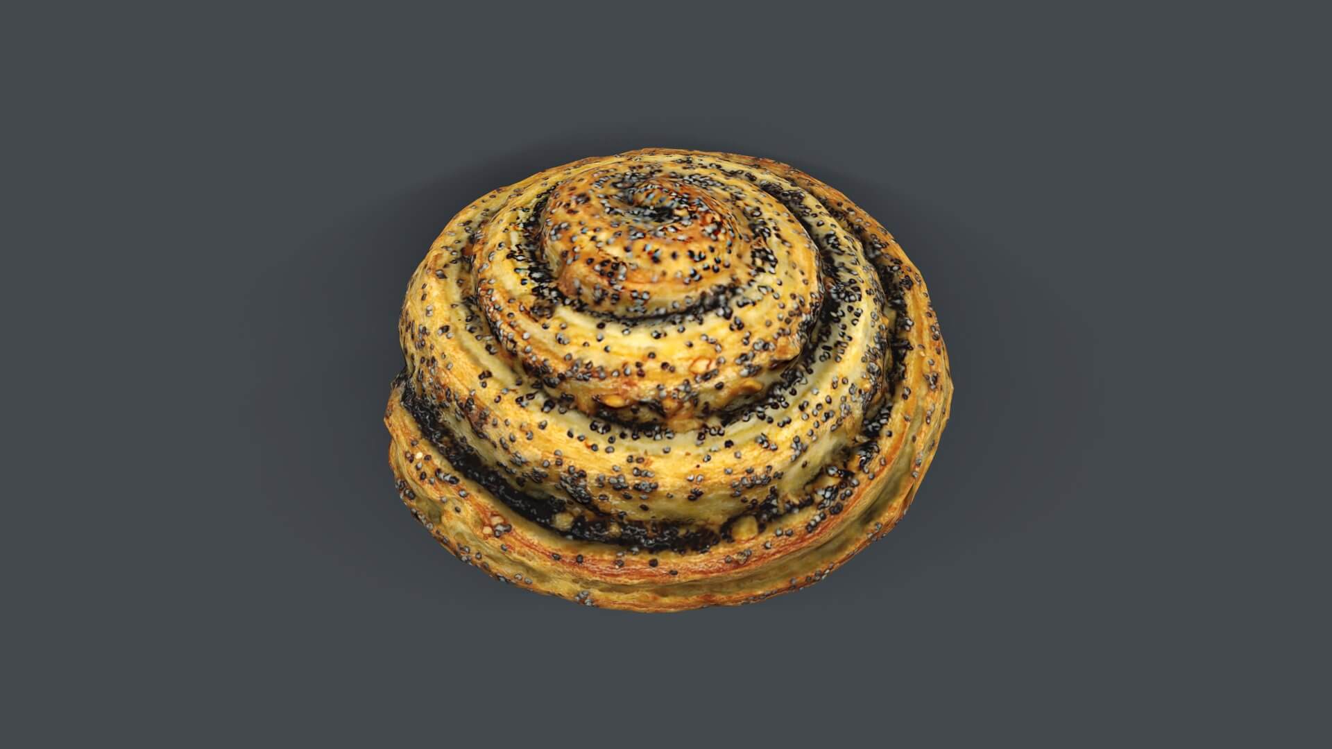 Bun with Poppy - 3D Model by Grishmanovskij Anton