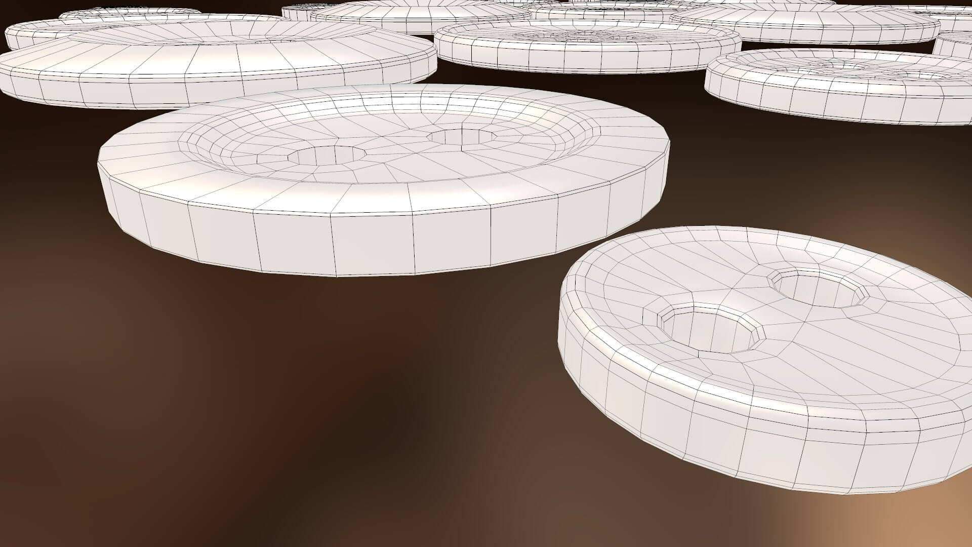 Buttons Collection - 3D Model by Grishmanovskij Anton