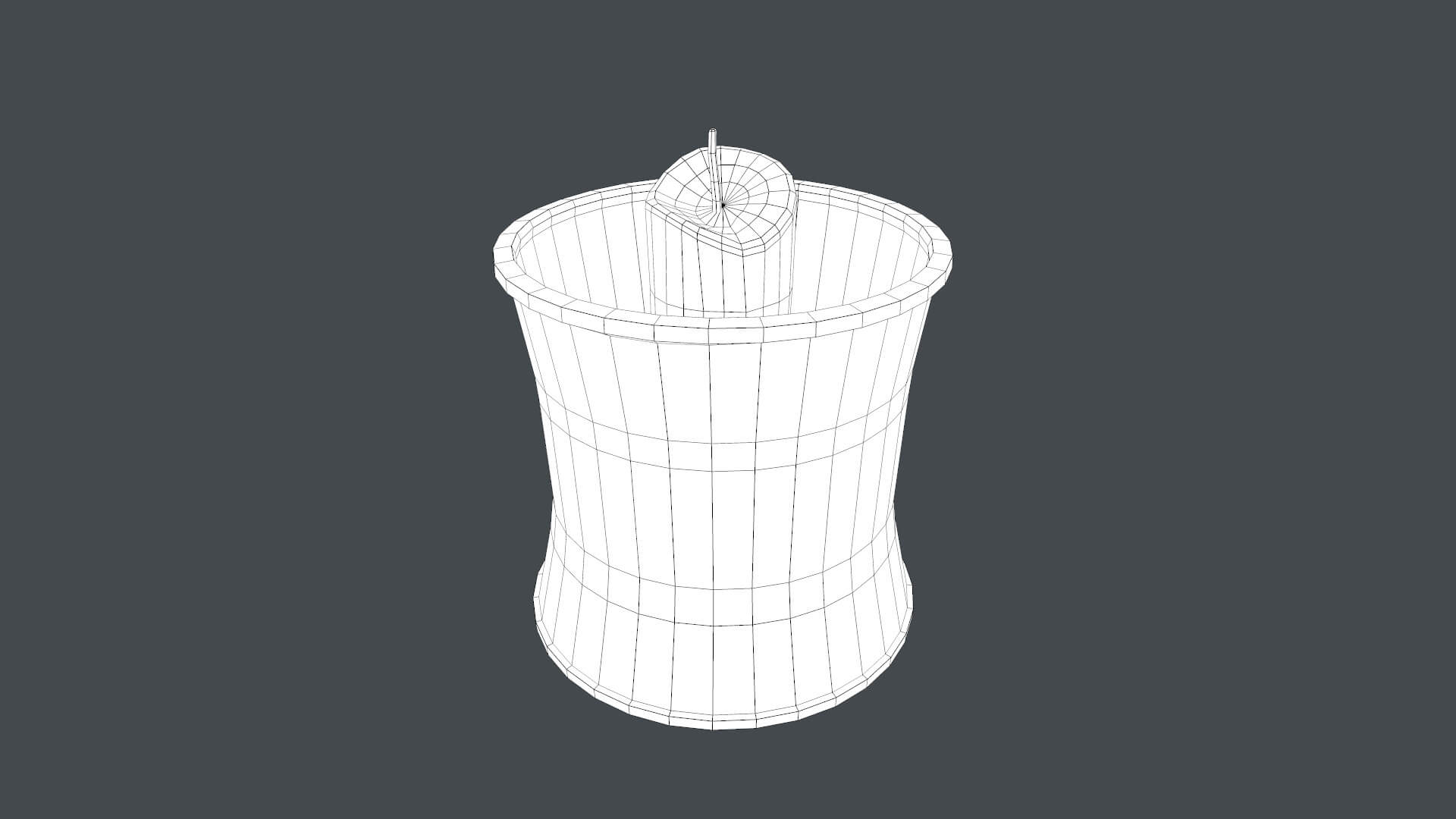 Candle in a Jar - 3D Model by Grishmanovskij Anton