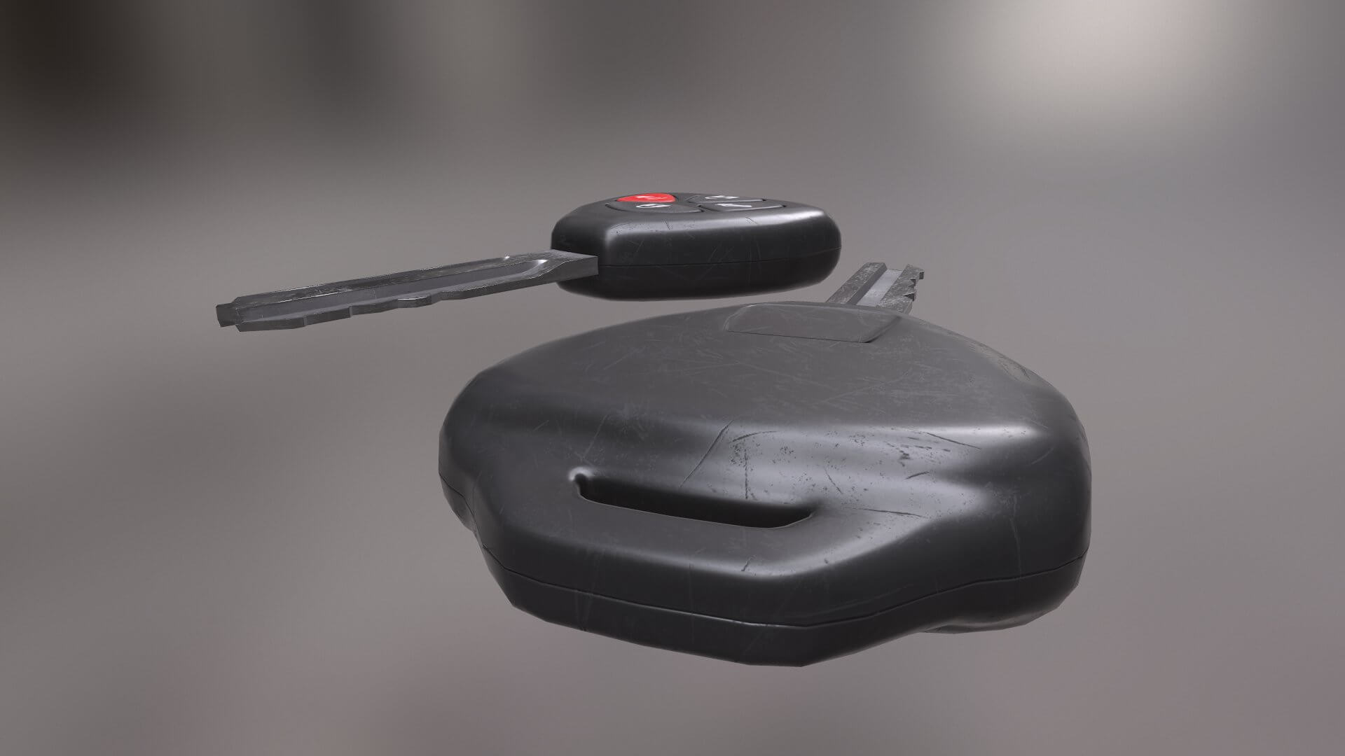 Car Key - 3D Model by Grishmanovskij Anton