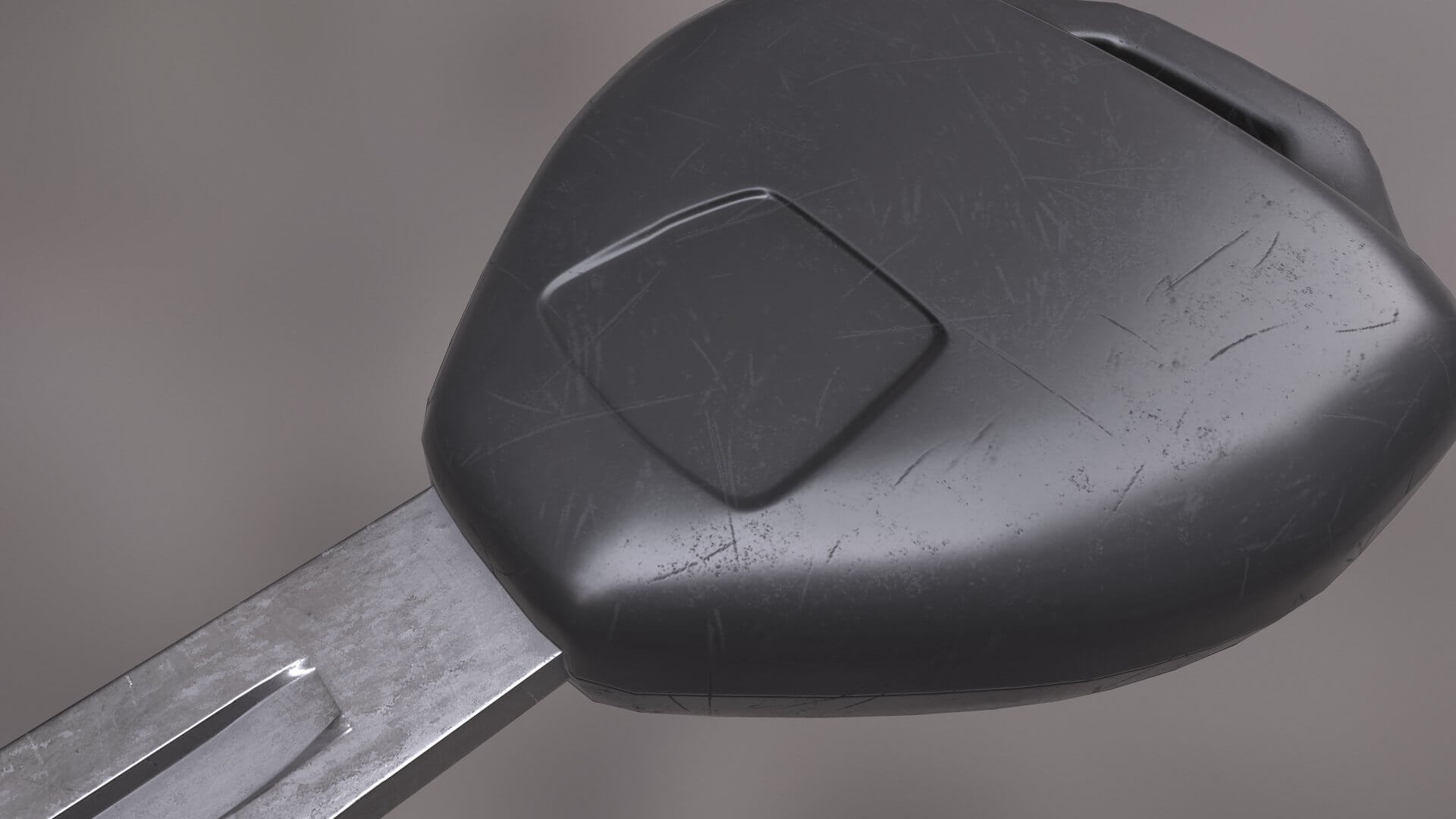 Car Key - 3D Model by Grishmanovskij Anton