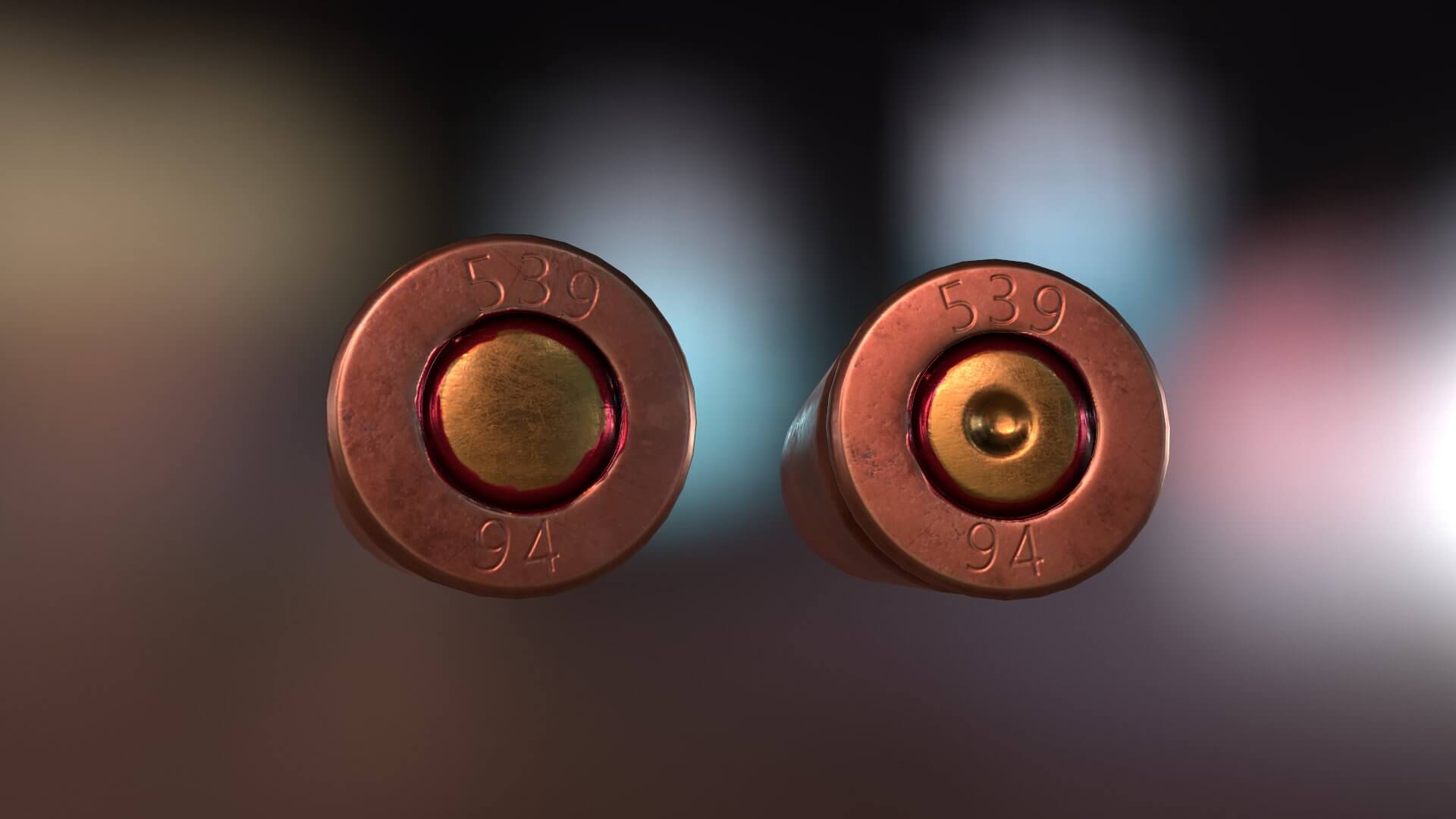 Cartridge 9x18 Mm - PMM 3D Model by Grishmanovskij Anton