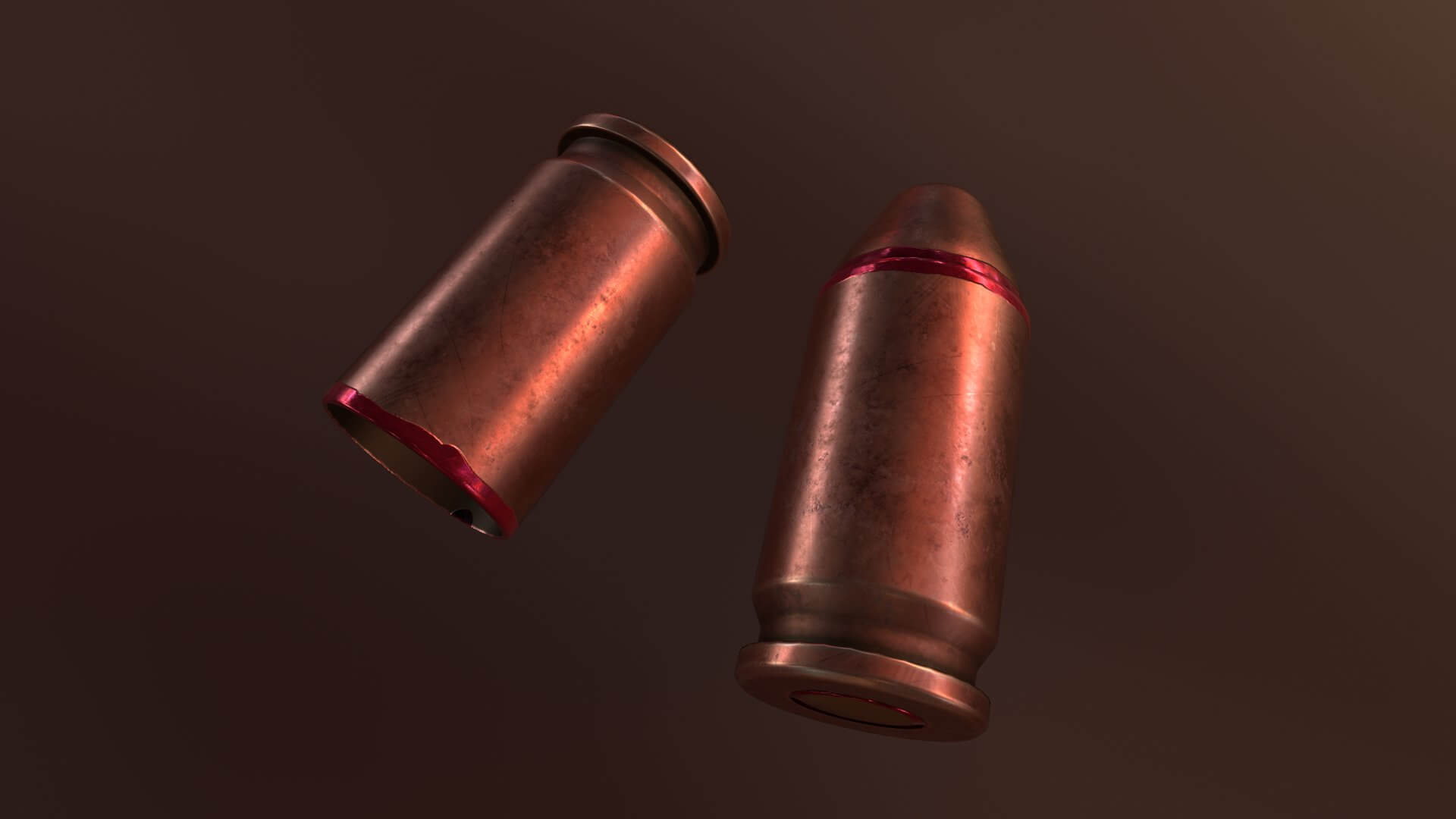 Cartridge 9x18 Mm - PMM 3D Model by Grishmanovskij Anton