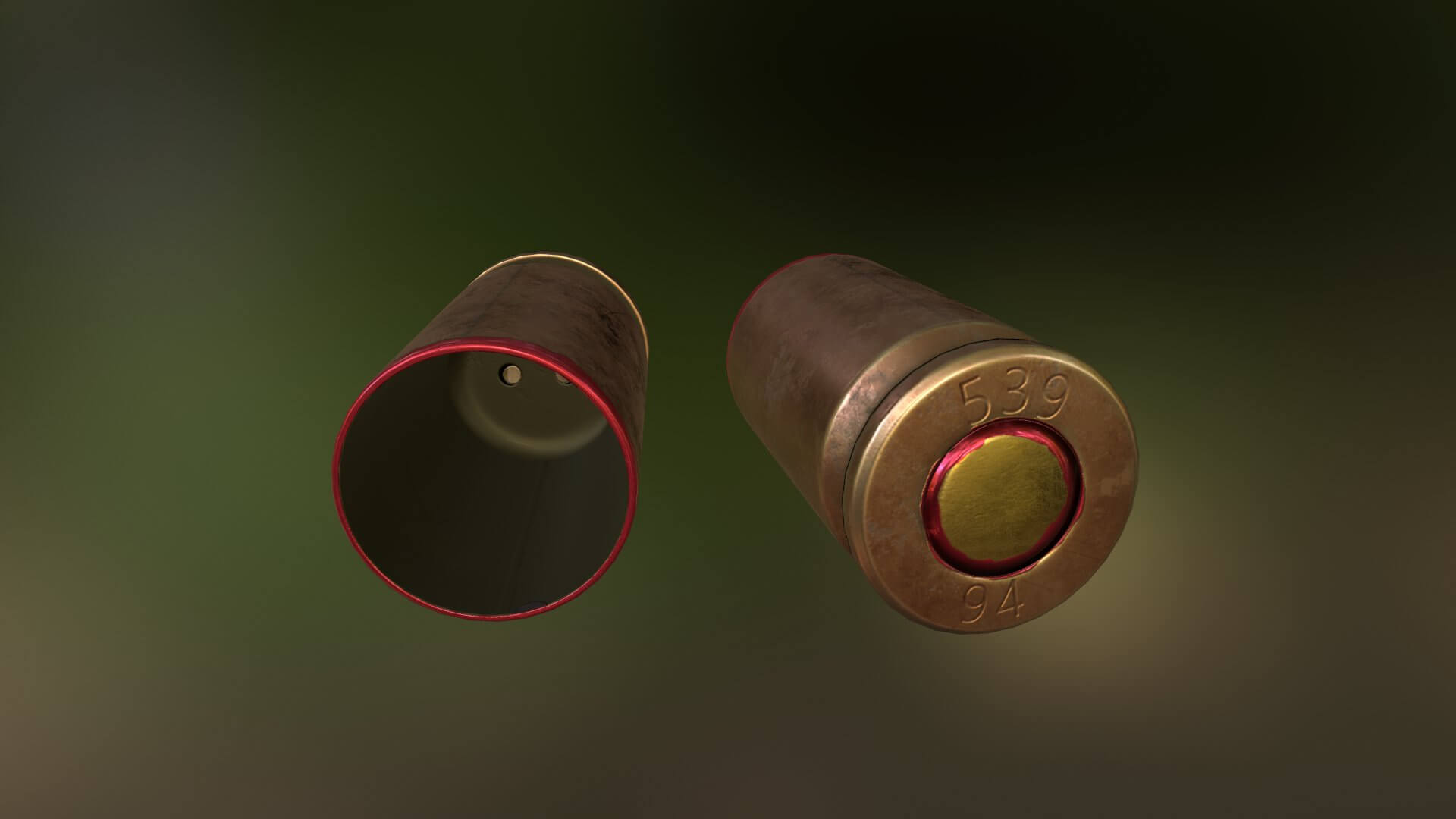 Cartridge 9x18 Mm - PMM 3D Model by Grishmanovskij Anton