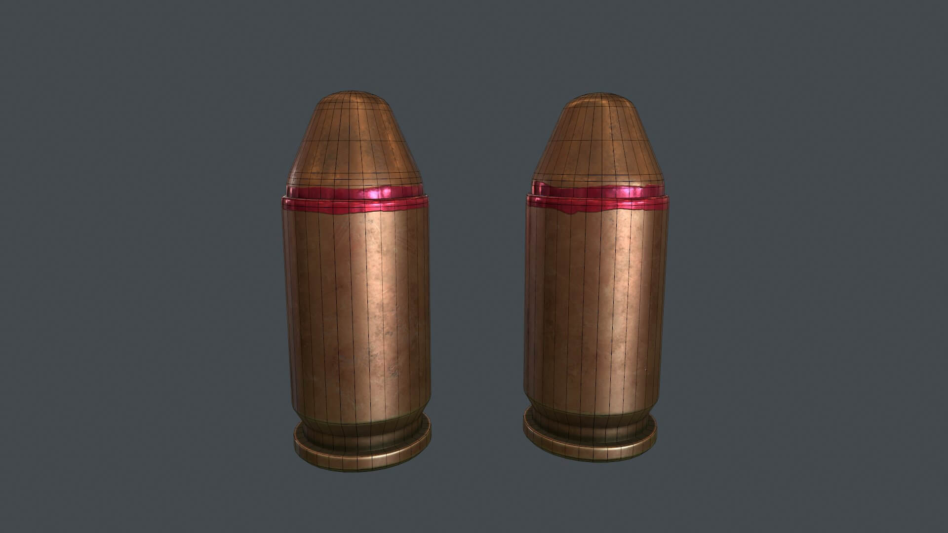 Cartridge 9x18 Mm - PMM 3D Model by Grishmanovskij Anton