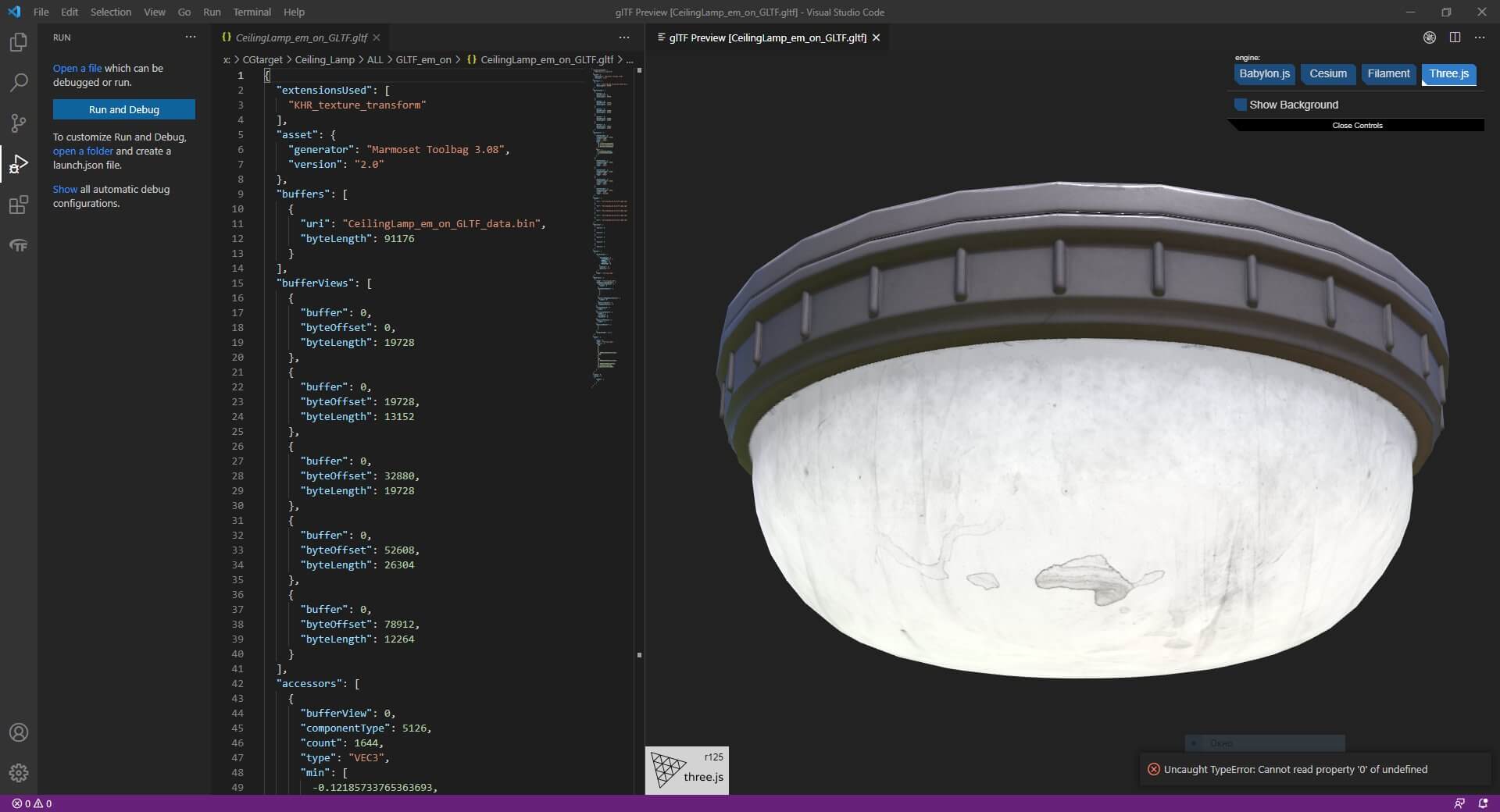 Ceiling Lamp - 3D Model by Grishmanovskij Anton
