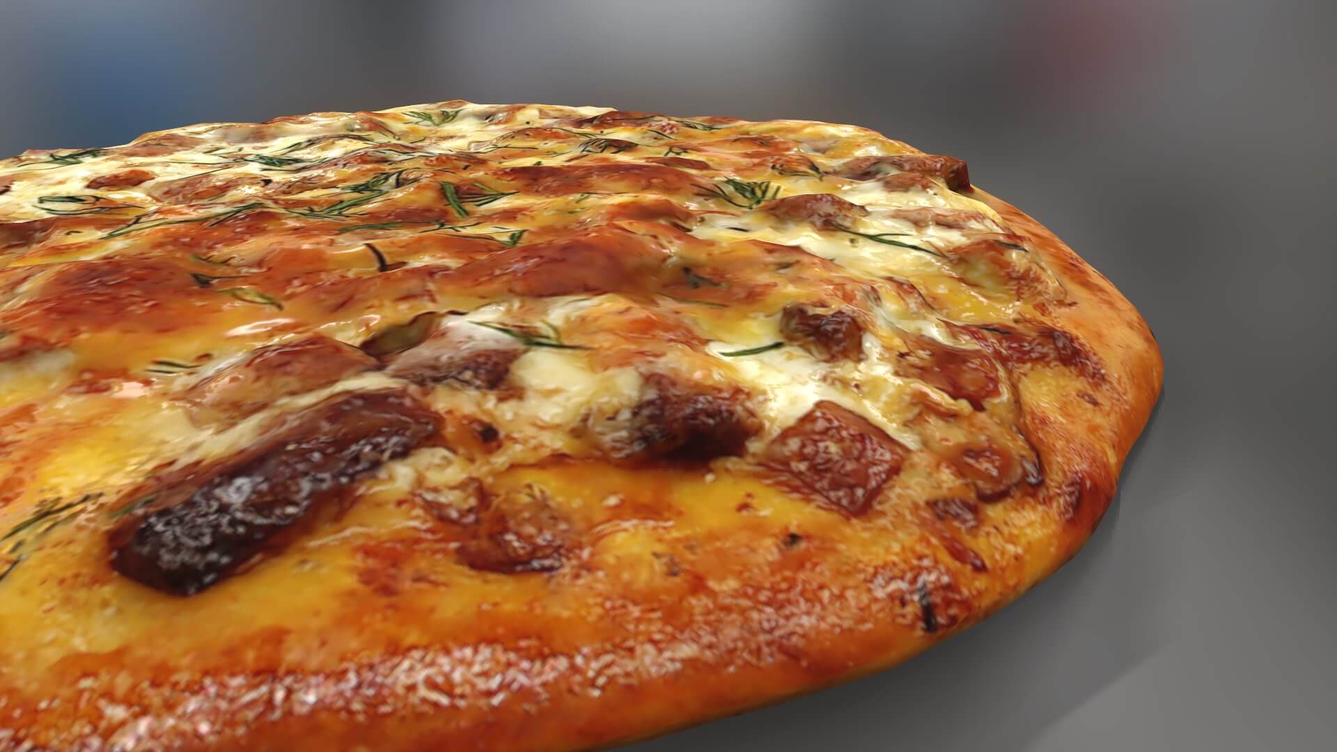 Cheap Pizza - 3D Model by Grishmanovskij Anton
