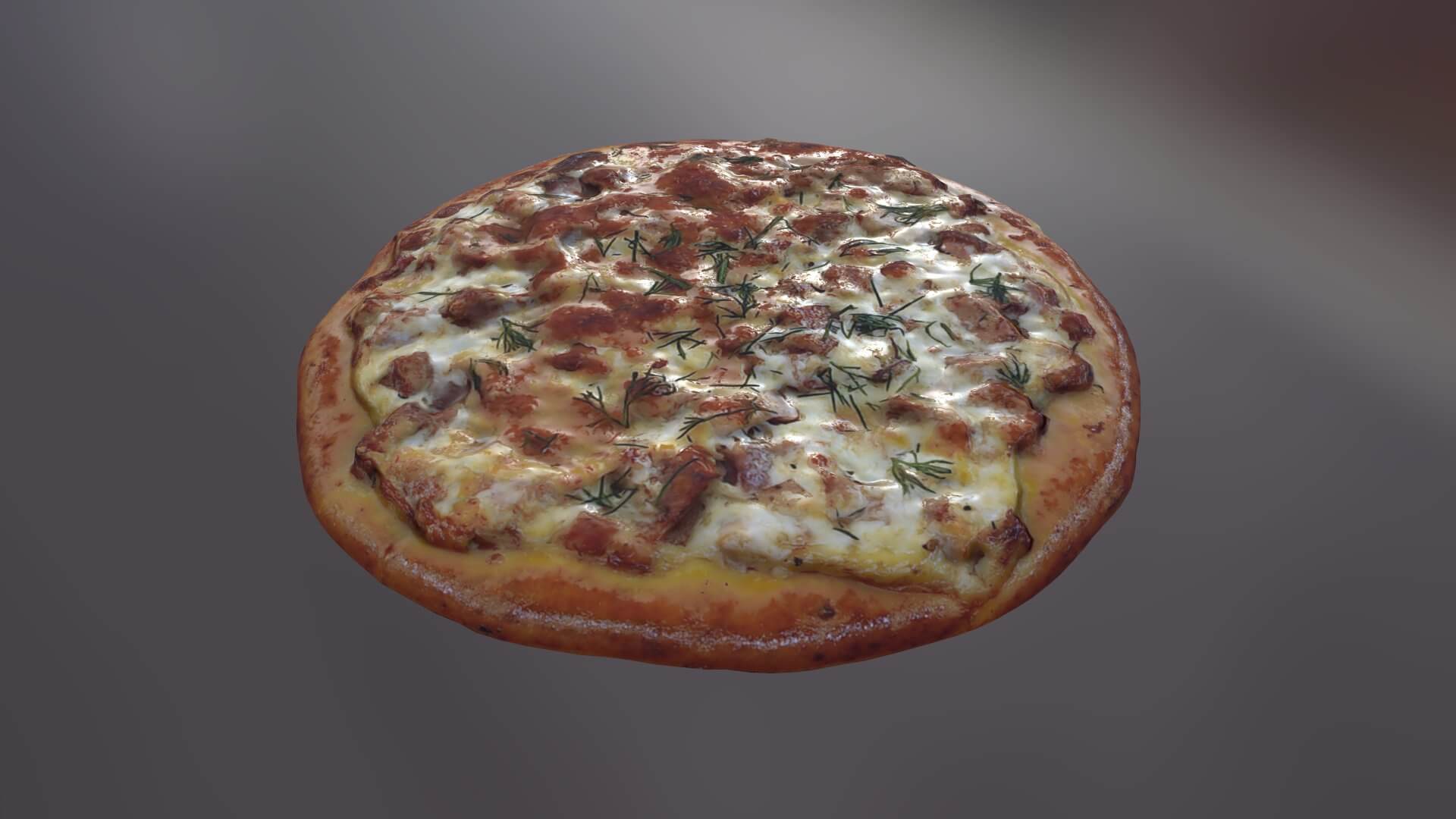 Cheap Pizza - 3D Model by Grishmanovskij Anton