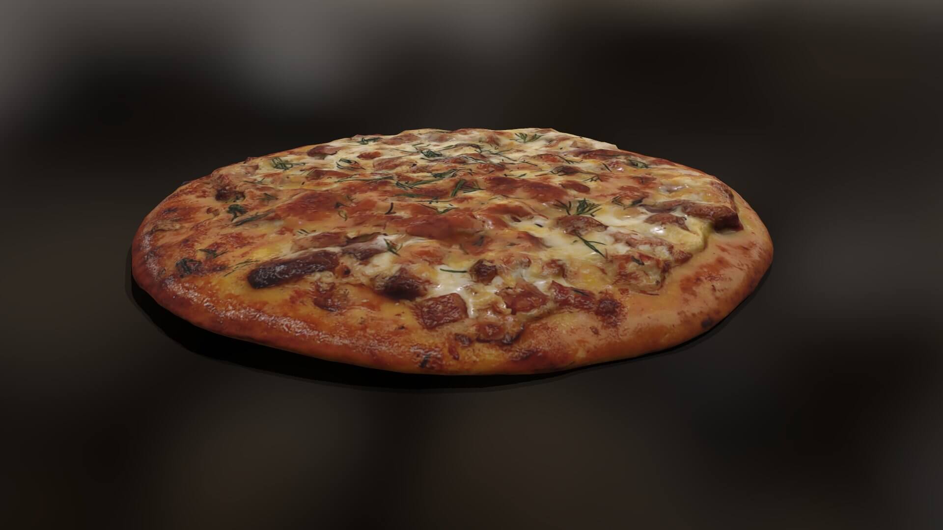 Cheap Pizza - 3D Model by Grishmanovskij Anton