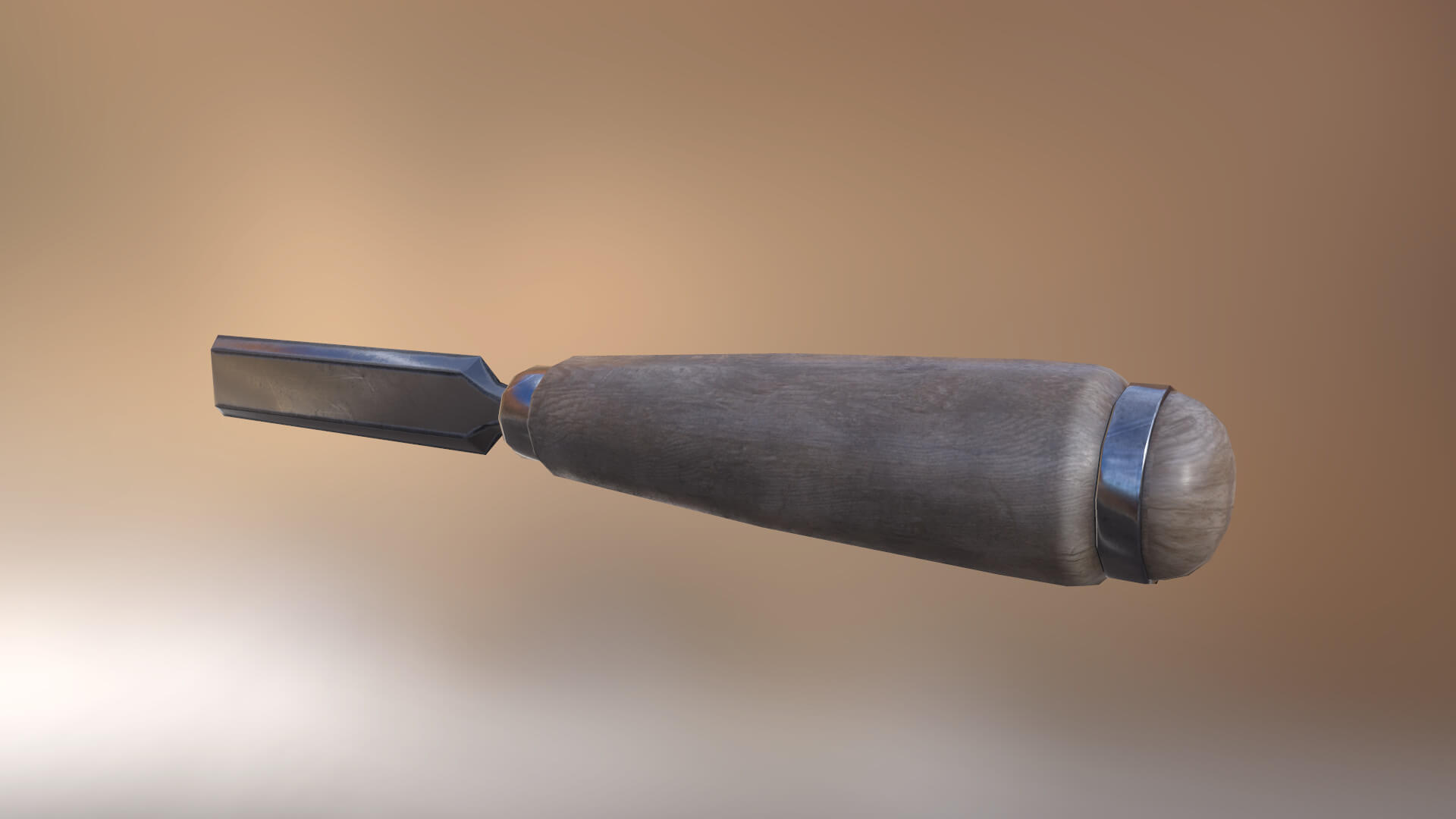 Chisel - 3D Model by Grishmanovskij Anton