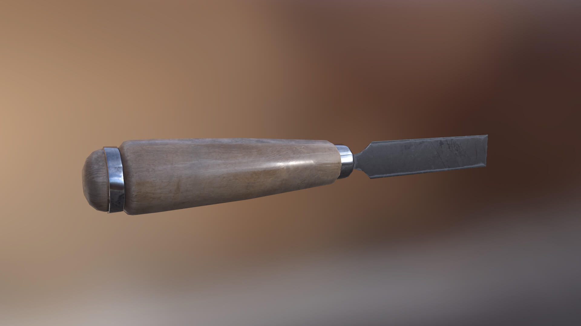Chisel - 3D Model by Grishmanovskij Anton