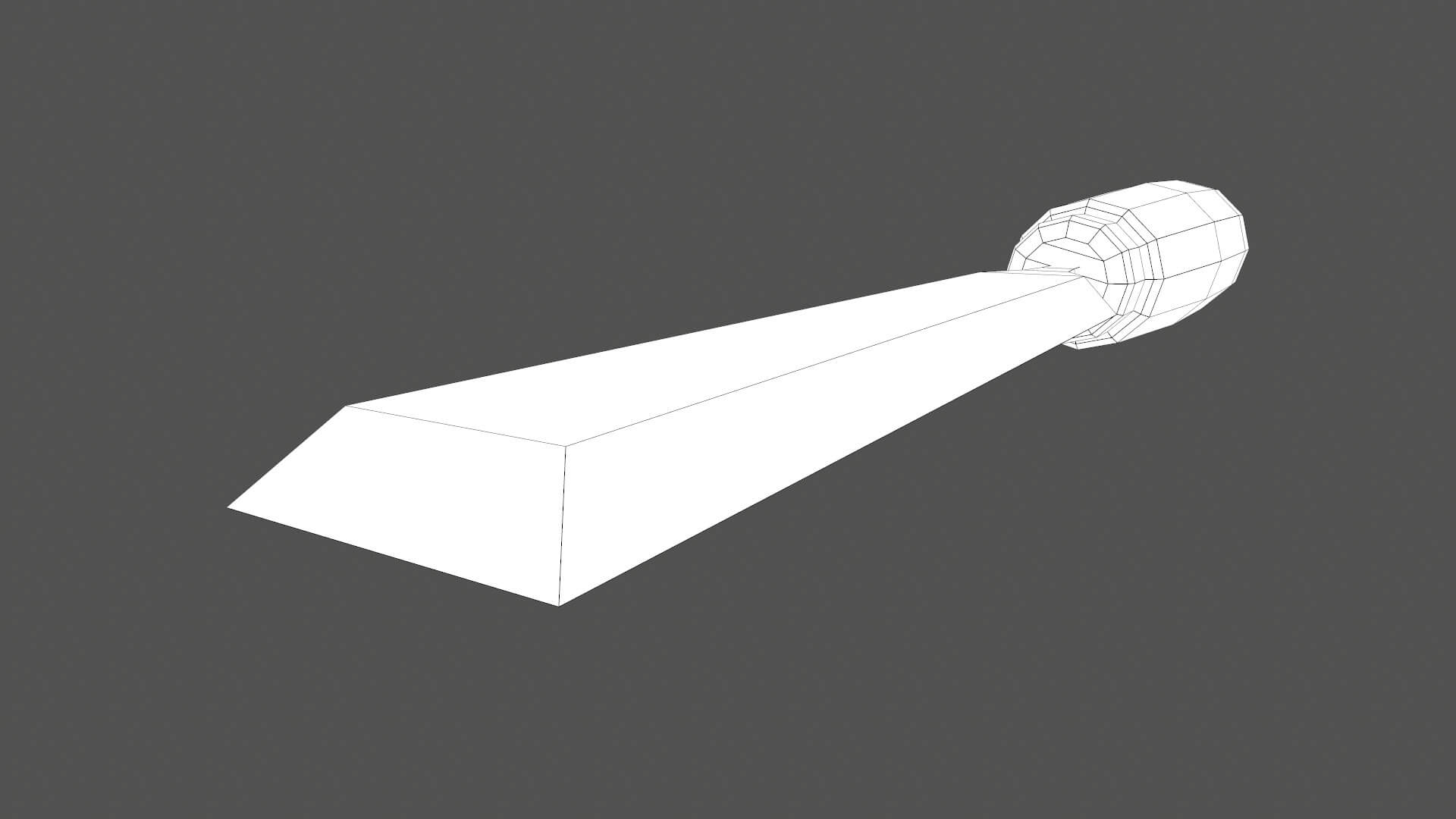 Chisel - 3D Model by Grishmanovskij Anton