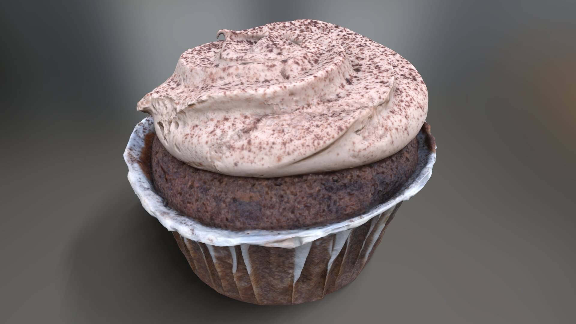 Chocolate Cake - 3D Model by Grishmanovskij Anton
