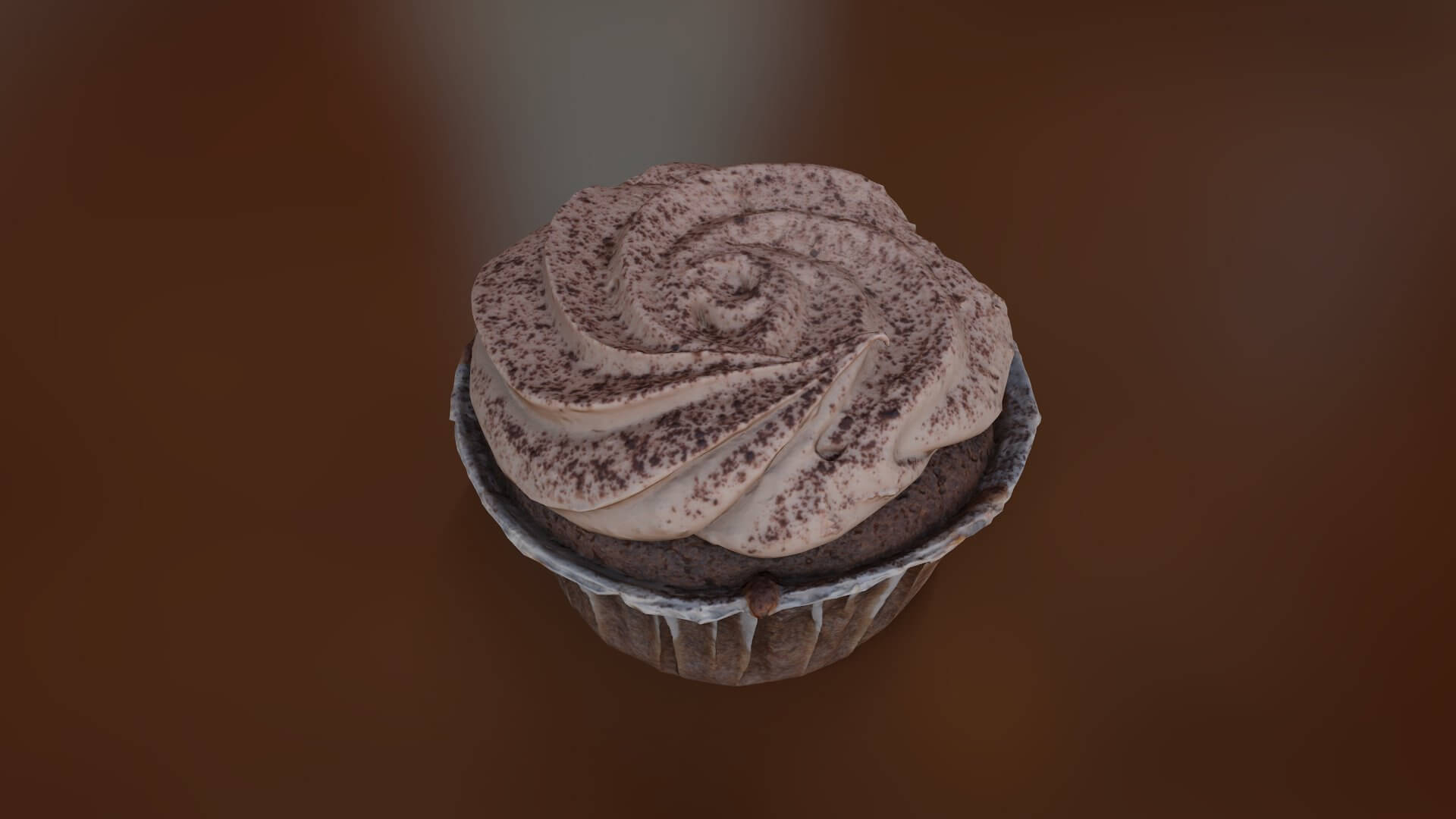 Chocolate Cake - 3D Model by Grishmanovskij Anton
