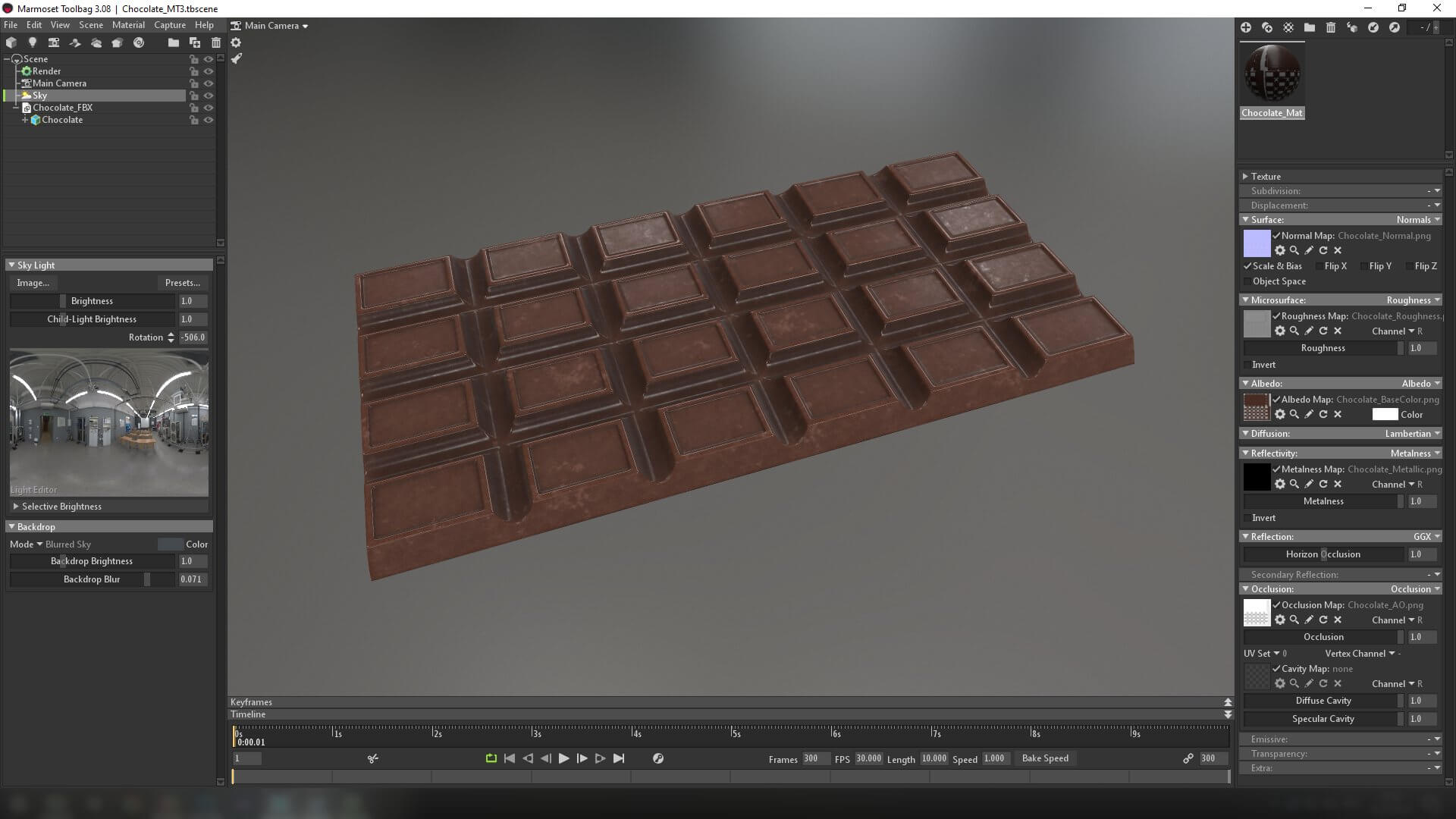 Chocolate - 3D Model by Grishmanovskij Anton