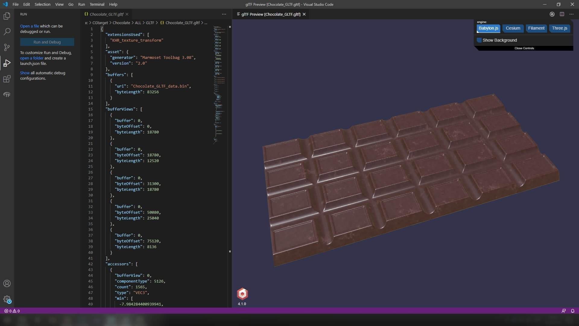 Chocolate - 3D Model by Grishmanovskij Anton