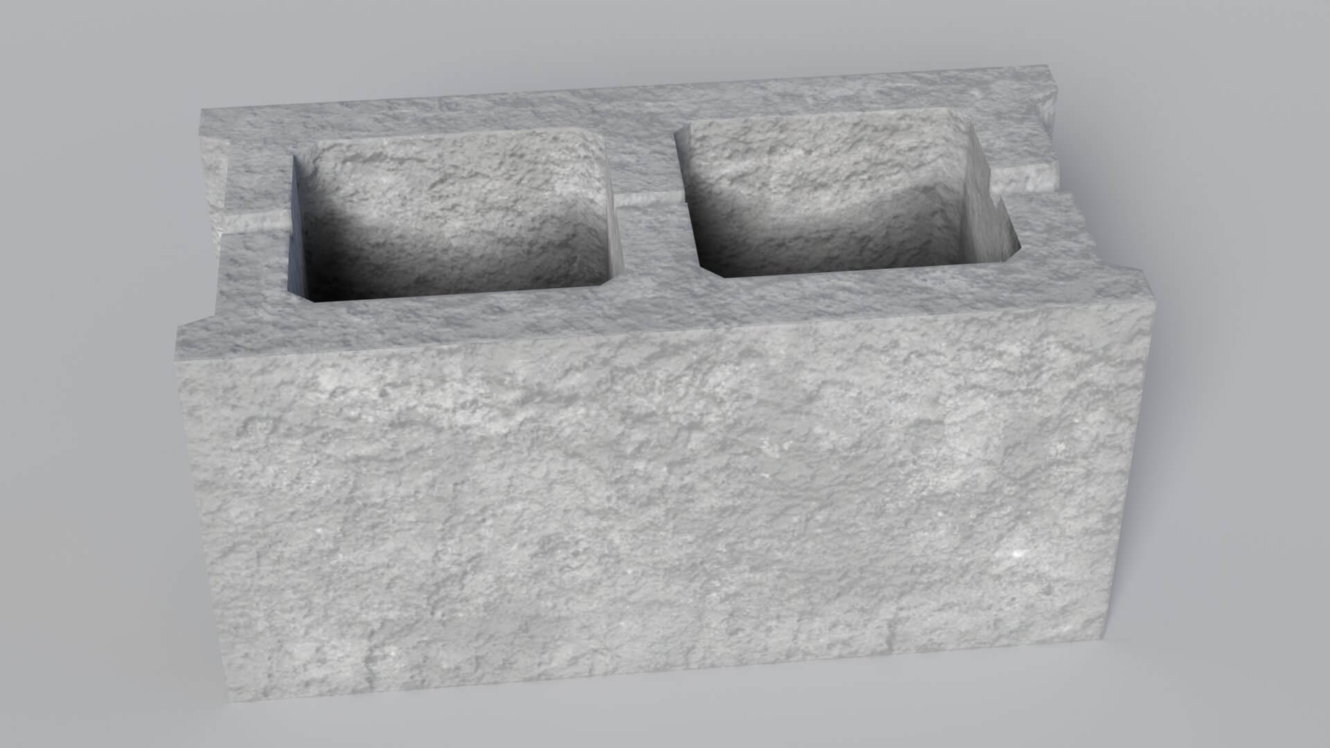 Cinder Block - 3D Model by Grishmanovskij Anton