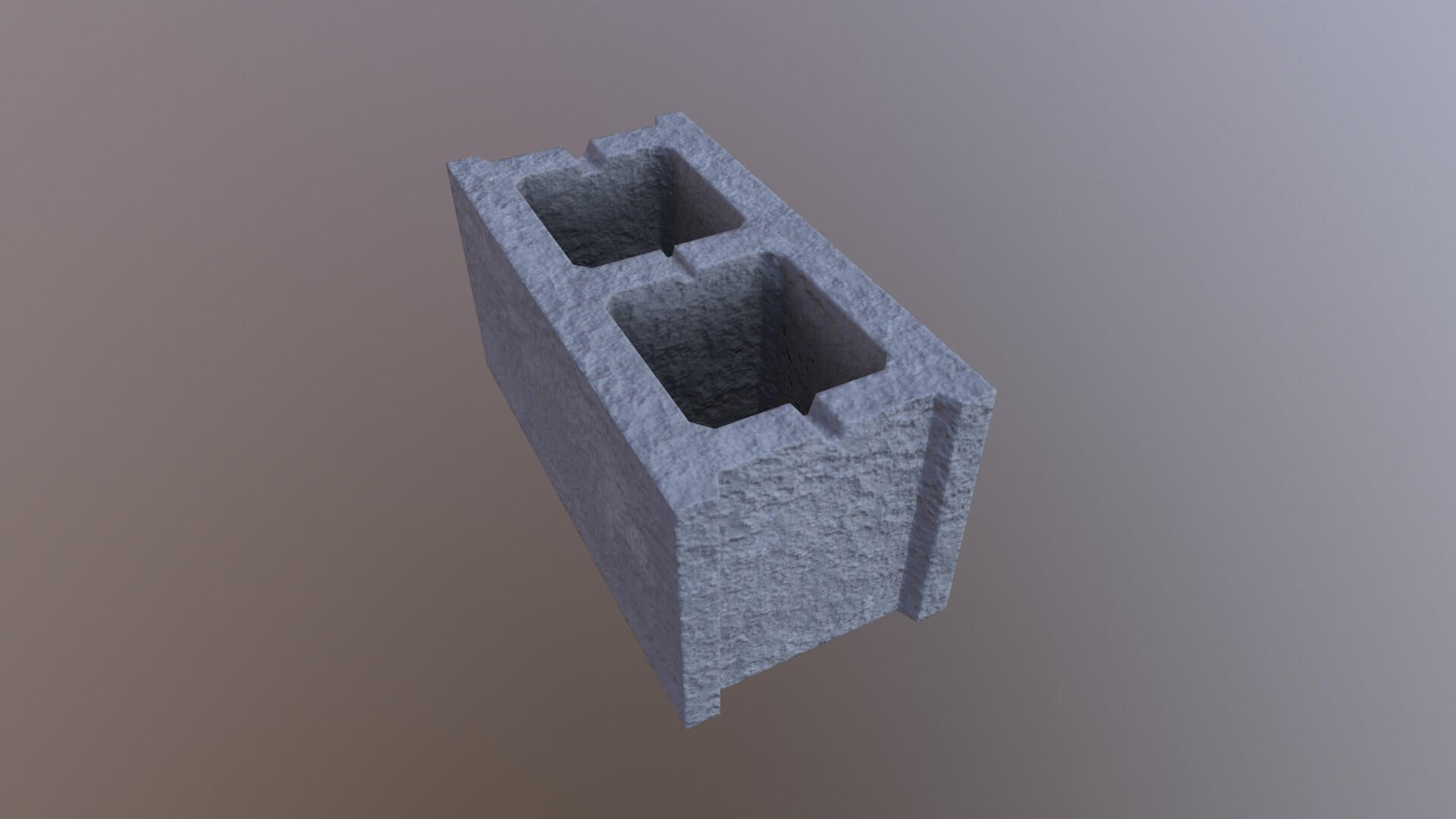 Cinder Block - 3D Model by Grishmanovskij Anton